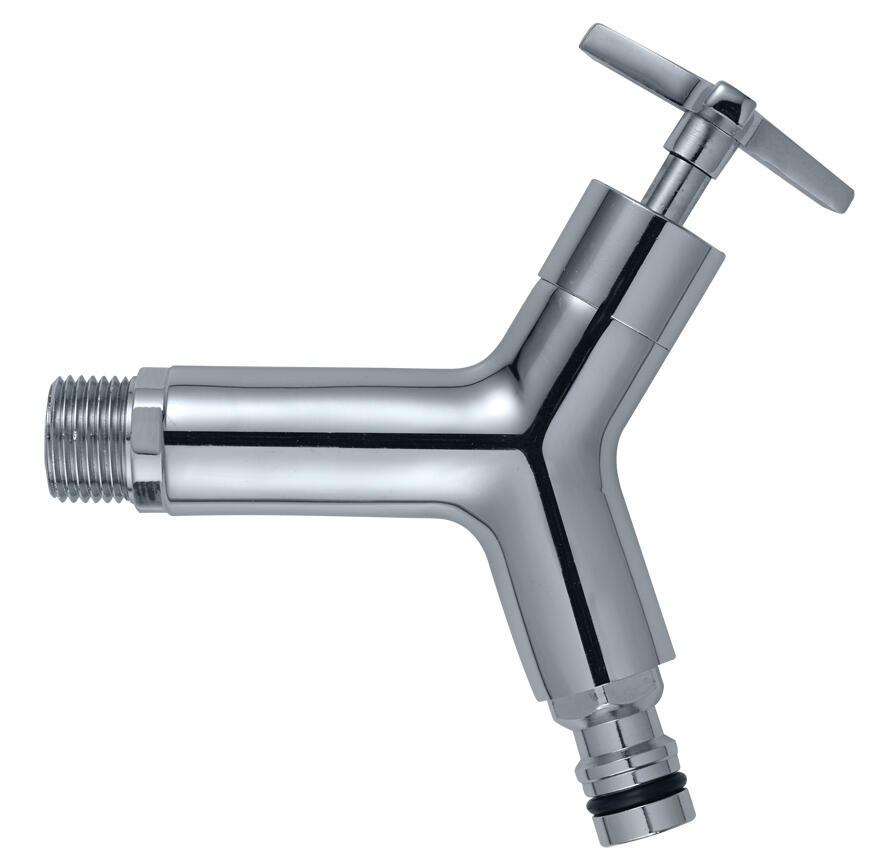 Robinet d'extérieur laiton GARANTIA 330254 | Leroy Merlin