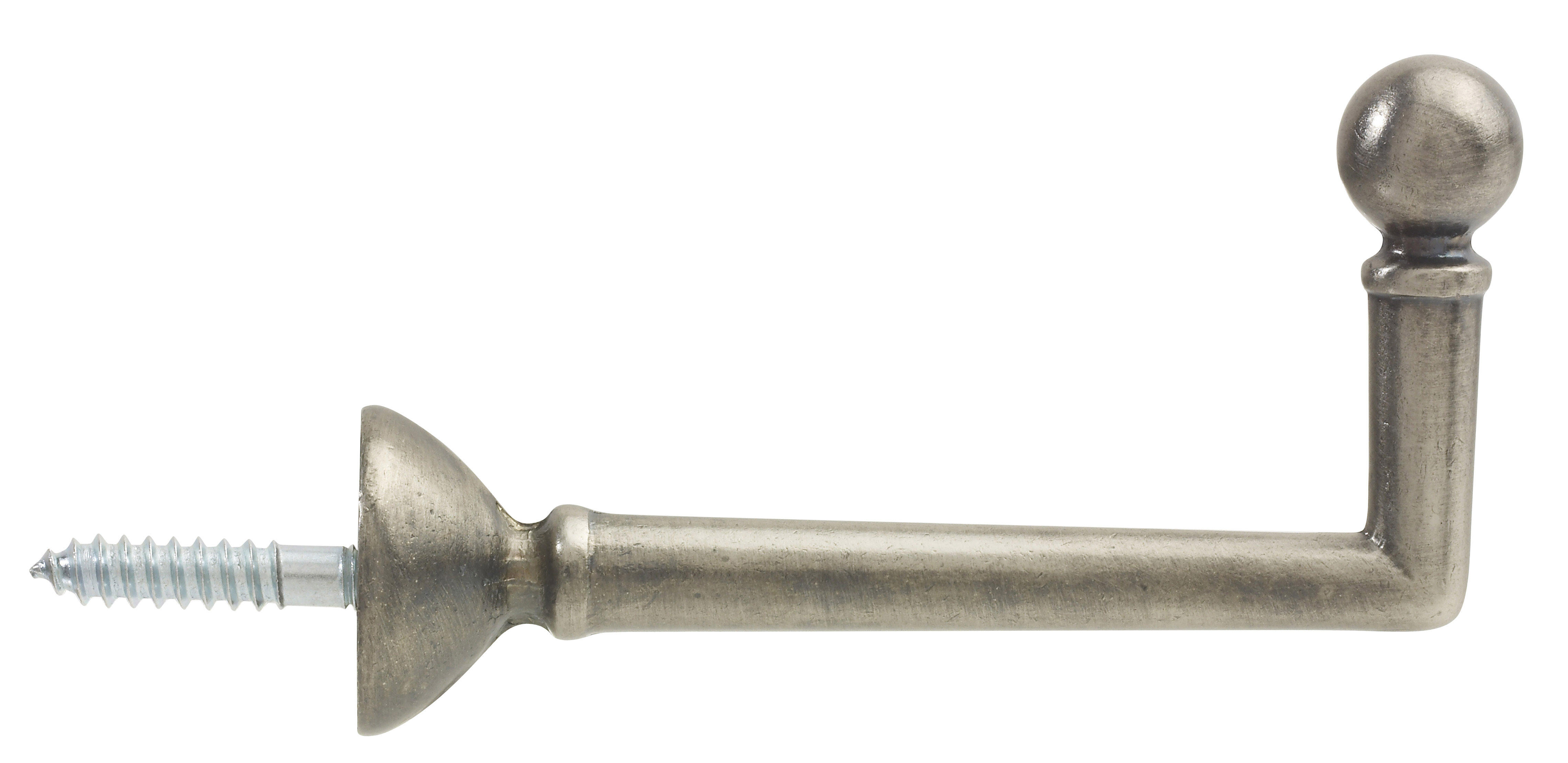 Gond tringle à rideau Chic métal étain CESSOT | Leroy Merlin