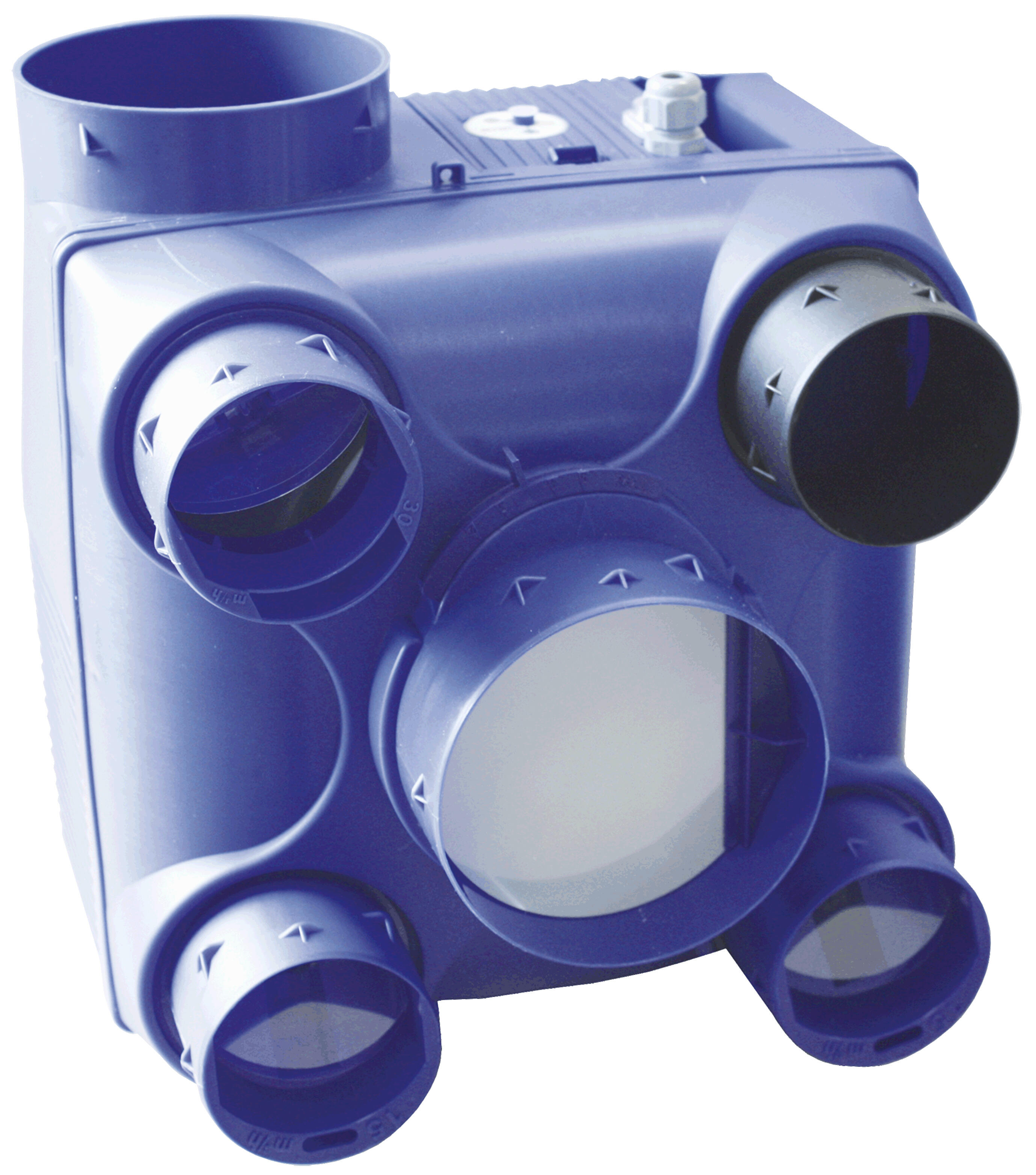 Kit VMC simple flux simple flux autoréglable à détection d'humidité ...