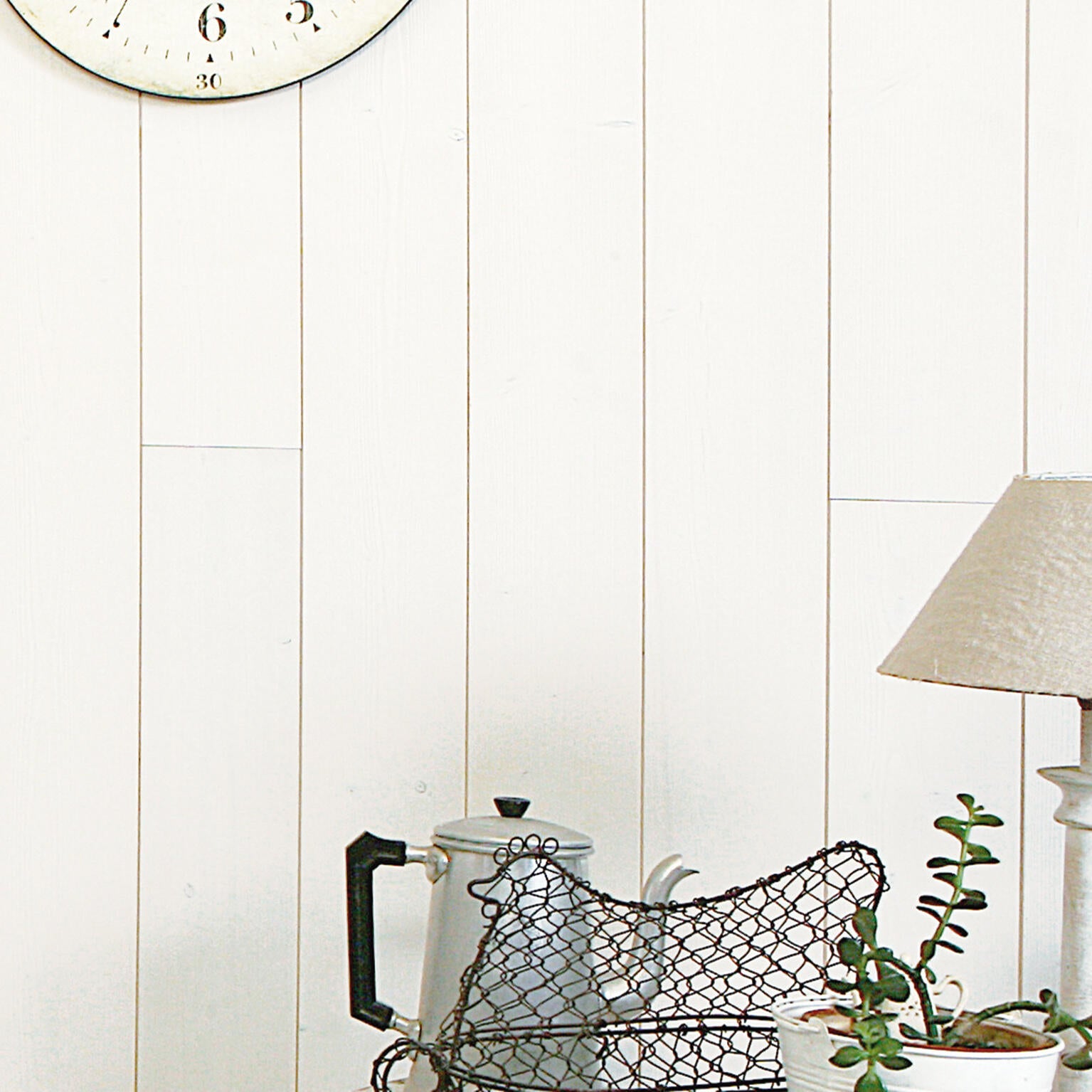 Lambris bois épicéa blanc brossé, L.205 x l.18 cm, Ep.16 mm | Leroy Merlin