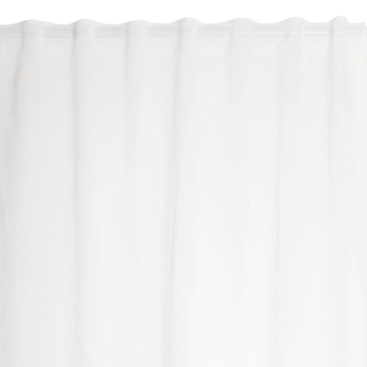 Tenda Accadia bianco, fettuccia e passanti 140x280 cm | Leroy Merlin