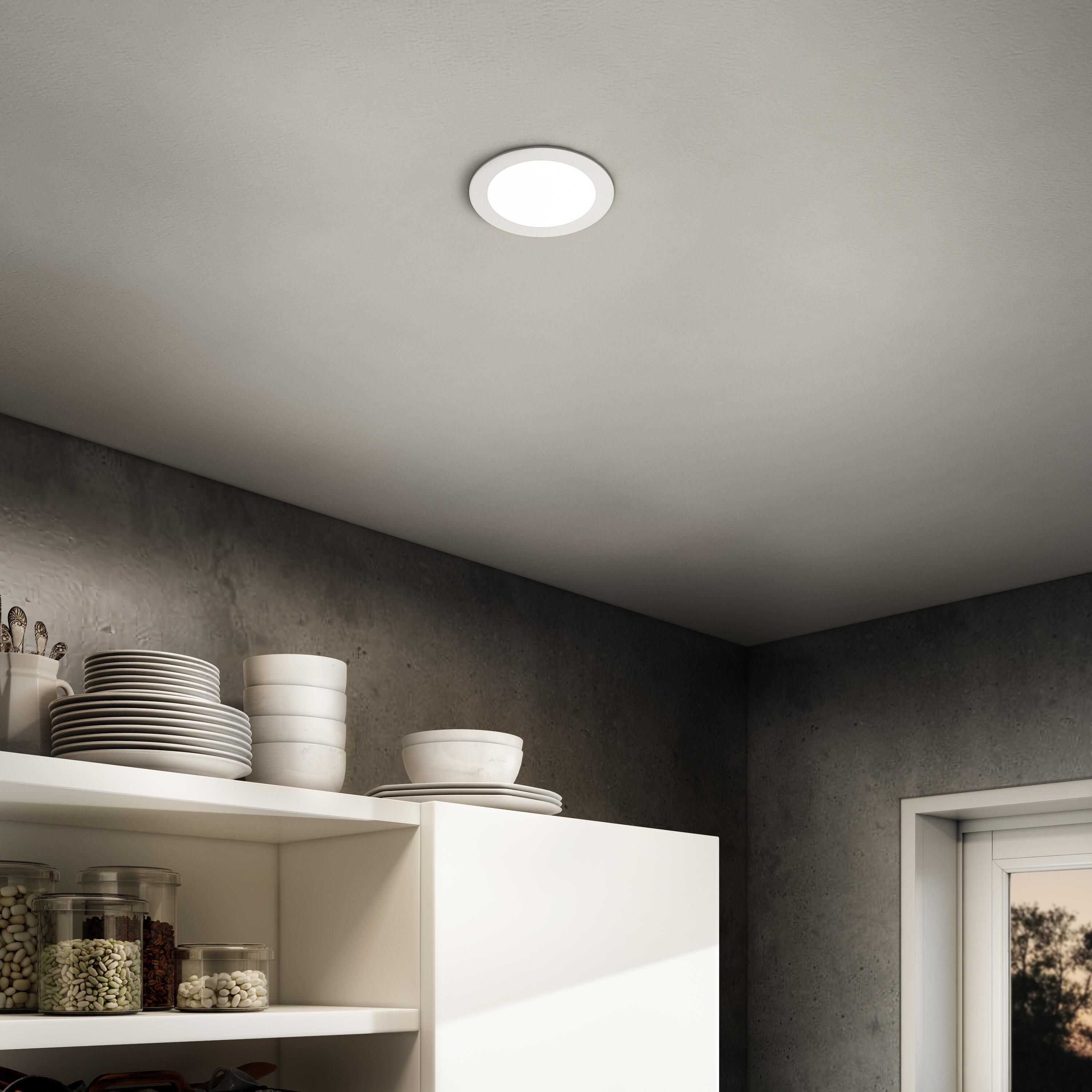 Faretto da incasso con fonte luminosa fisso Modulo LED INSPIRE FLAT ...