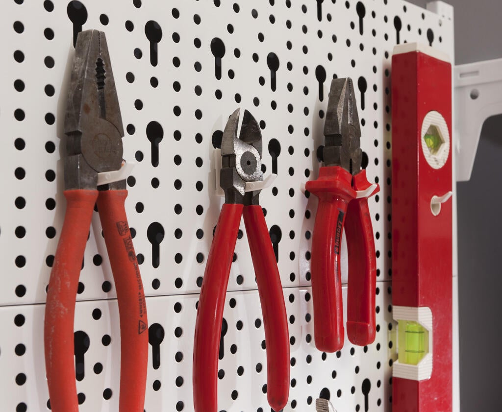 Lot de 10 crochets PVC l.14,7 x P.10 x Ep.10 cm | Leroy Merlin