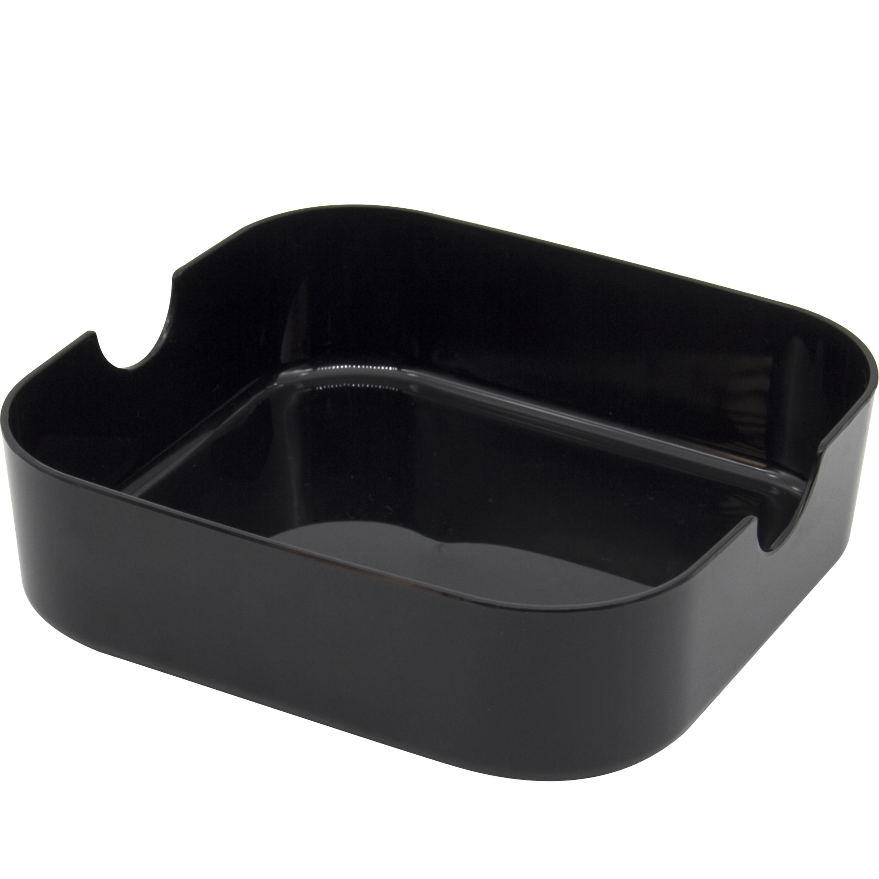 Set 4 organizadores París negro 16.3x5.3 cm | Leroy Merlin