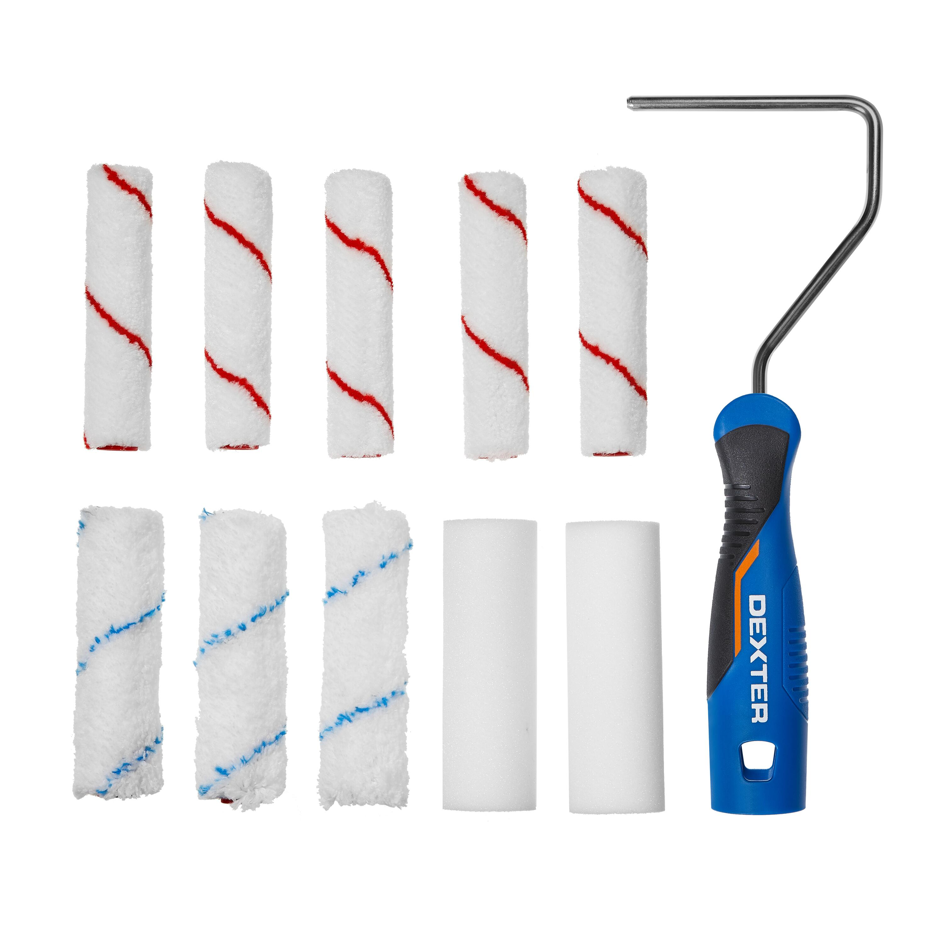 Lot de mini rouleaux et recharges plafond ou mur lisse ou porte, DEXTER ...