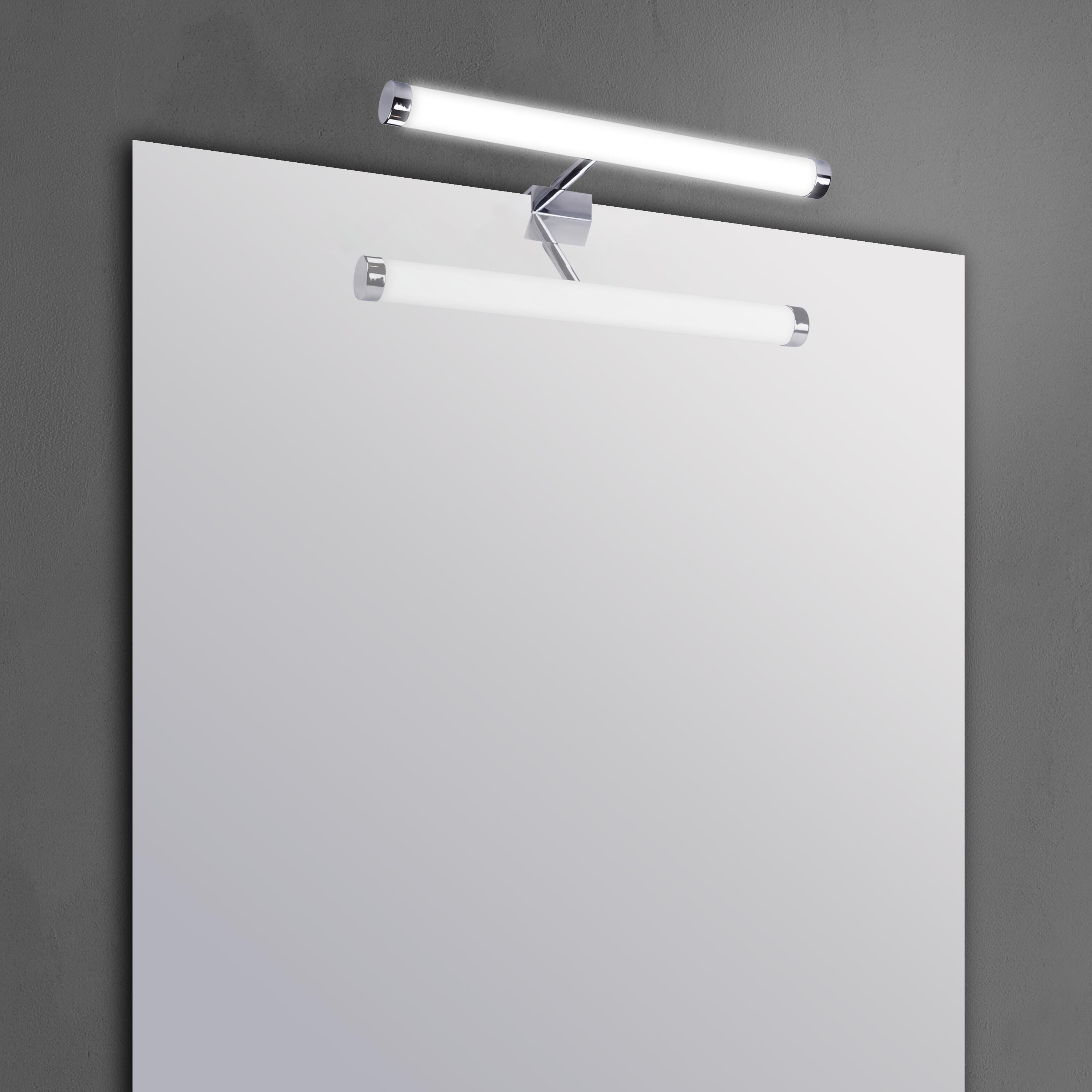 Miroir lumineux avec spot Solar, l.120 x H.75 cm Modulo | Leroy Merlin
