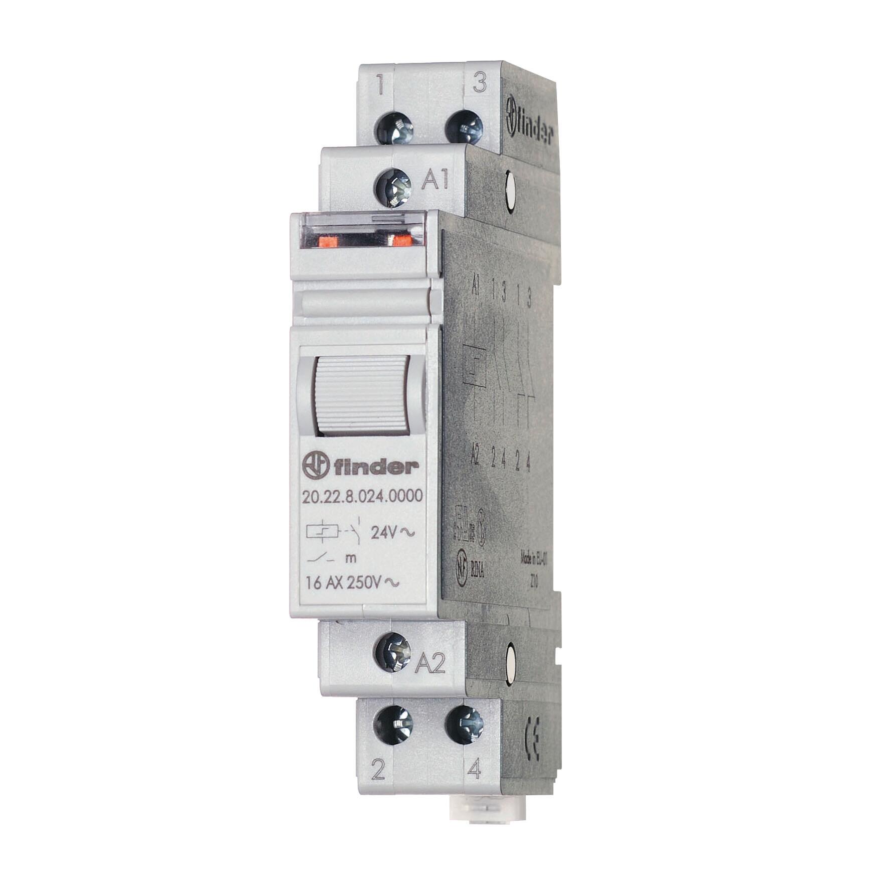 Relè FINDER 202482300000 16A 1 modulo 230V | Leroy Merlin