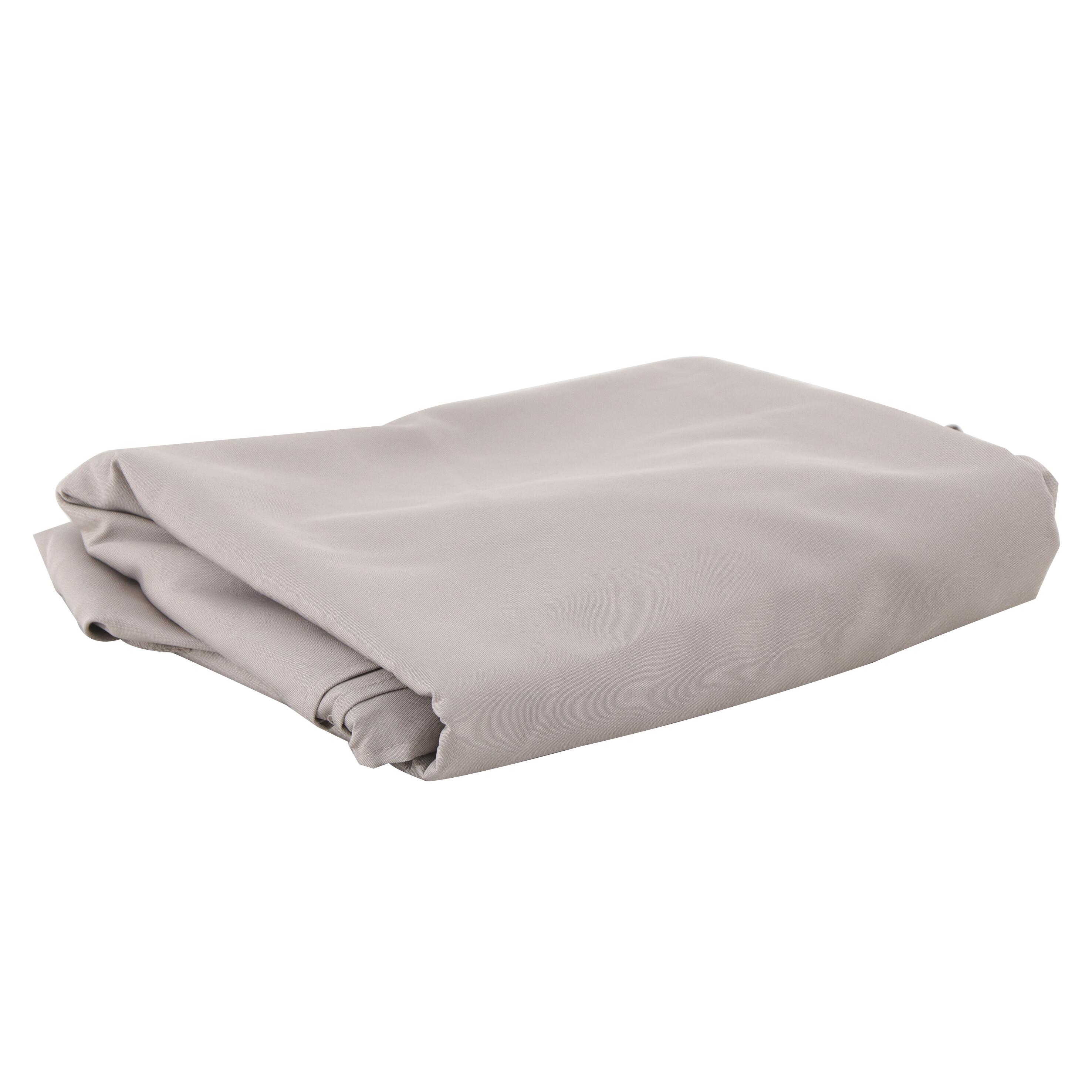 Toile de parasol carrée taupe Sonora NATERIAL L.285 x l.285 cm | Leroy ...