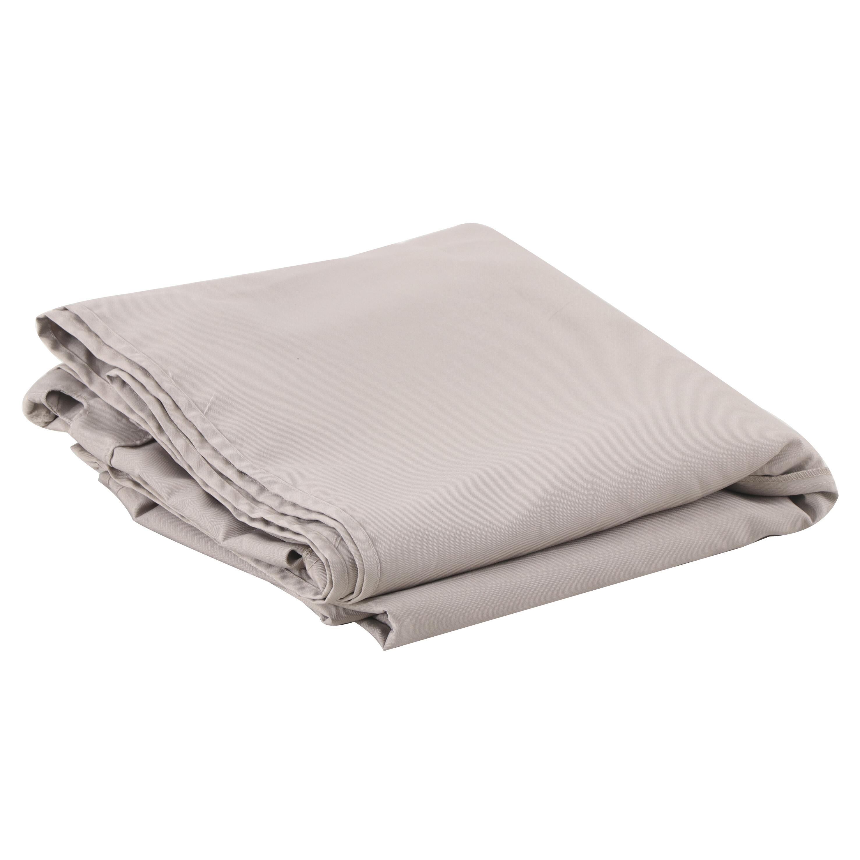 Toile de parasol carrée taupe Aura NATERIAL L.286 x l.286 cm | Leroy Merlin