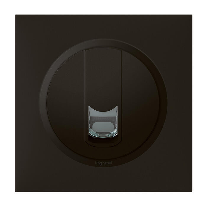 Prise RJ45 complet Dooxie, LEGRAND noir | Leroy Merlin