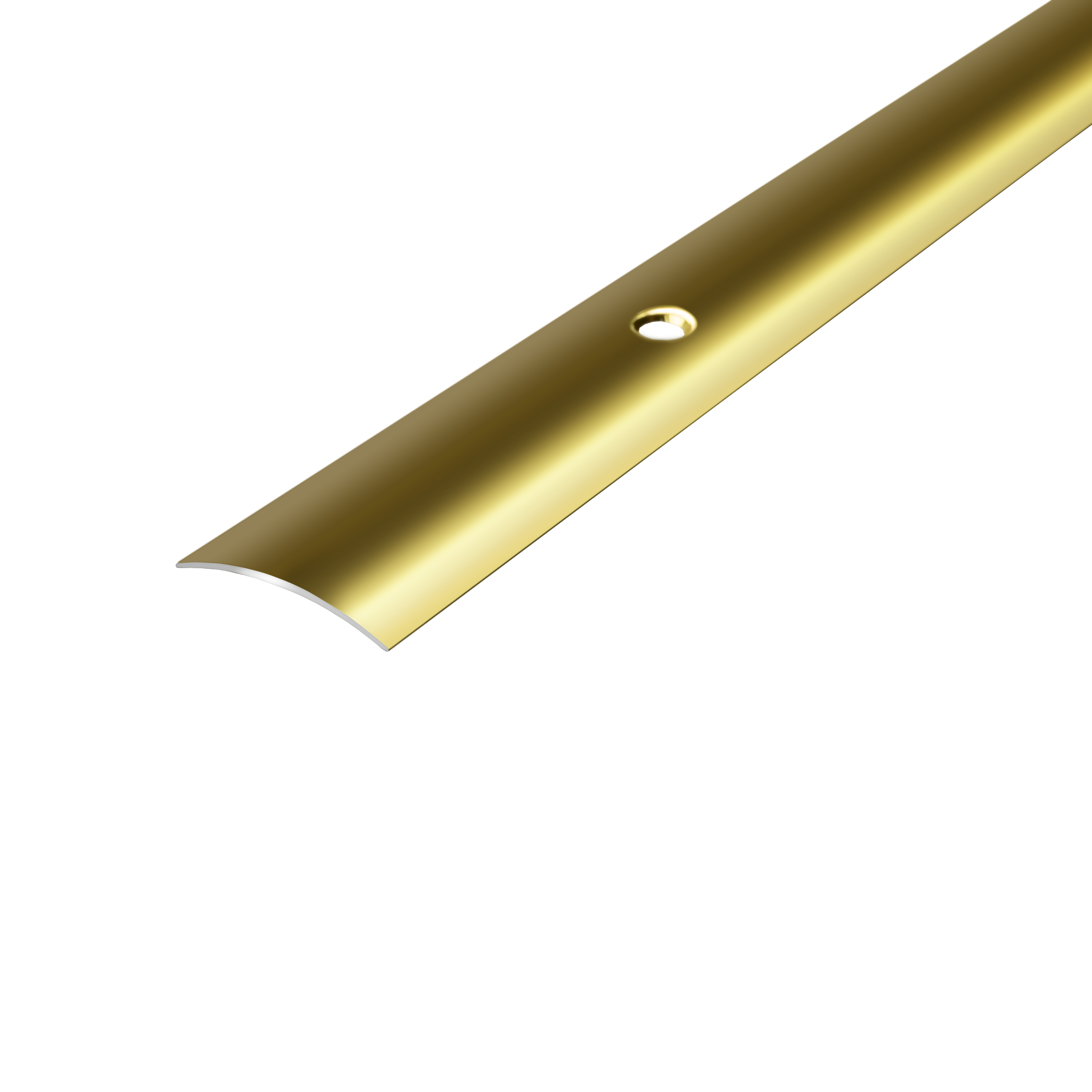 Barre de seuil alu or à visser, l.3 cm x L.83 cm ARTENS | Leroy Merlin
