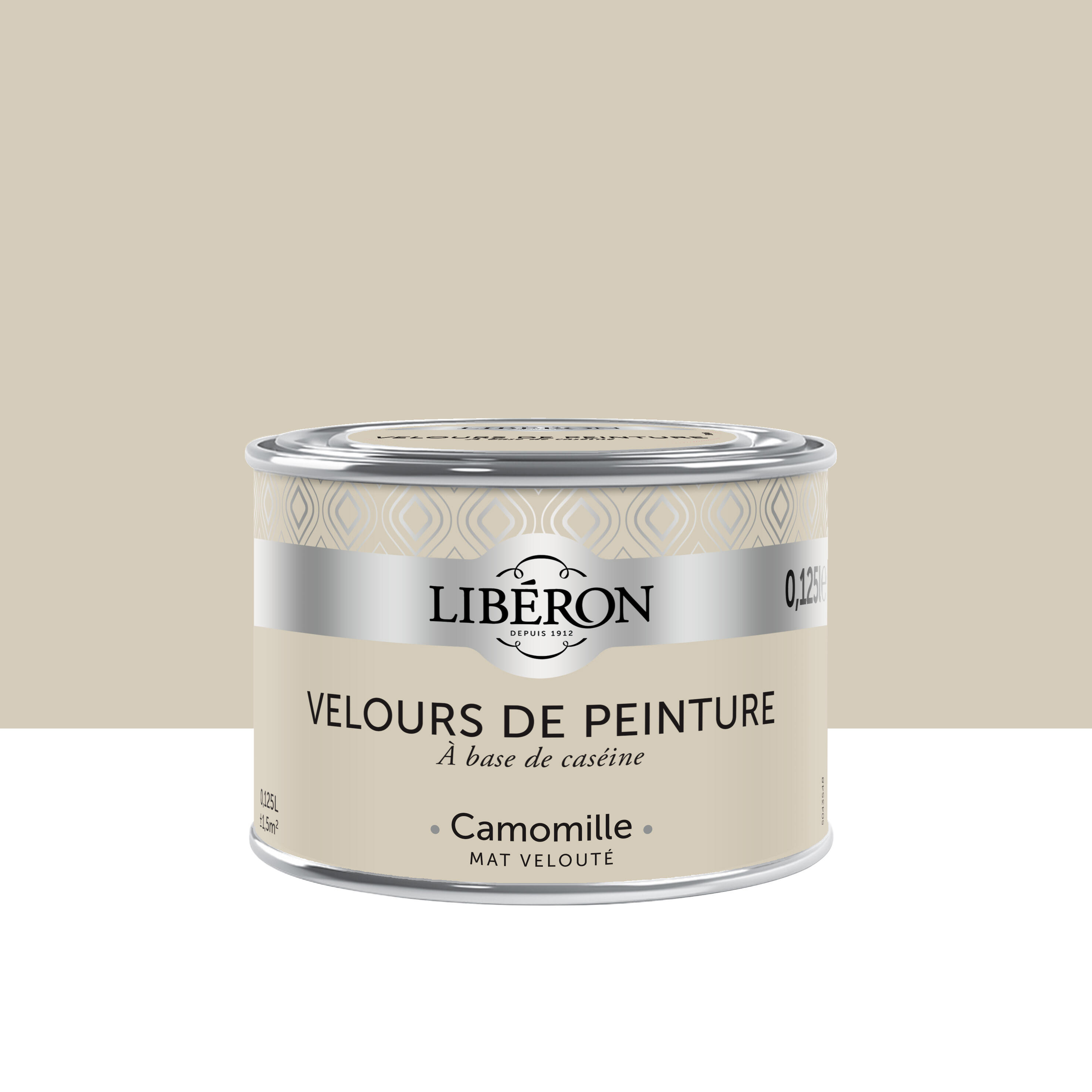 Testeur peinture mur, boiserie camomille LIBÉRON Velours de peinture® 0 ...