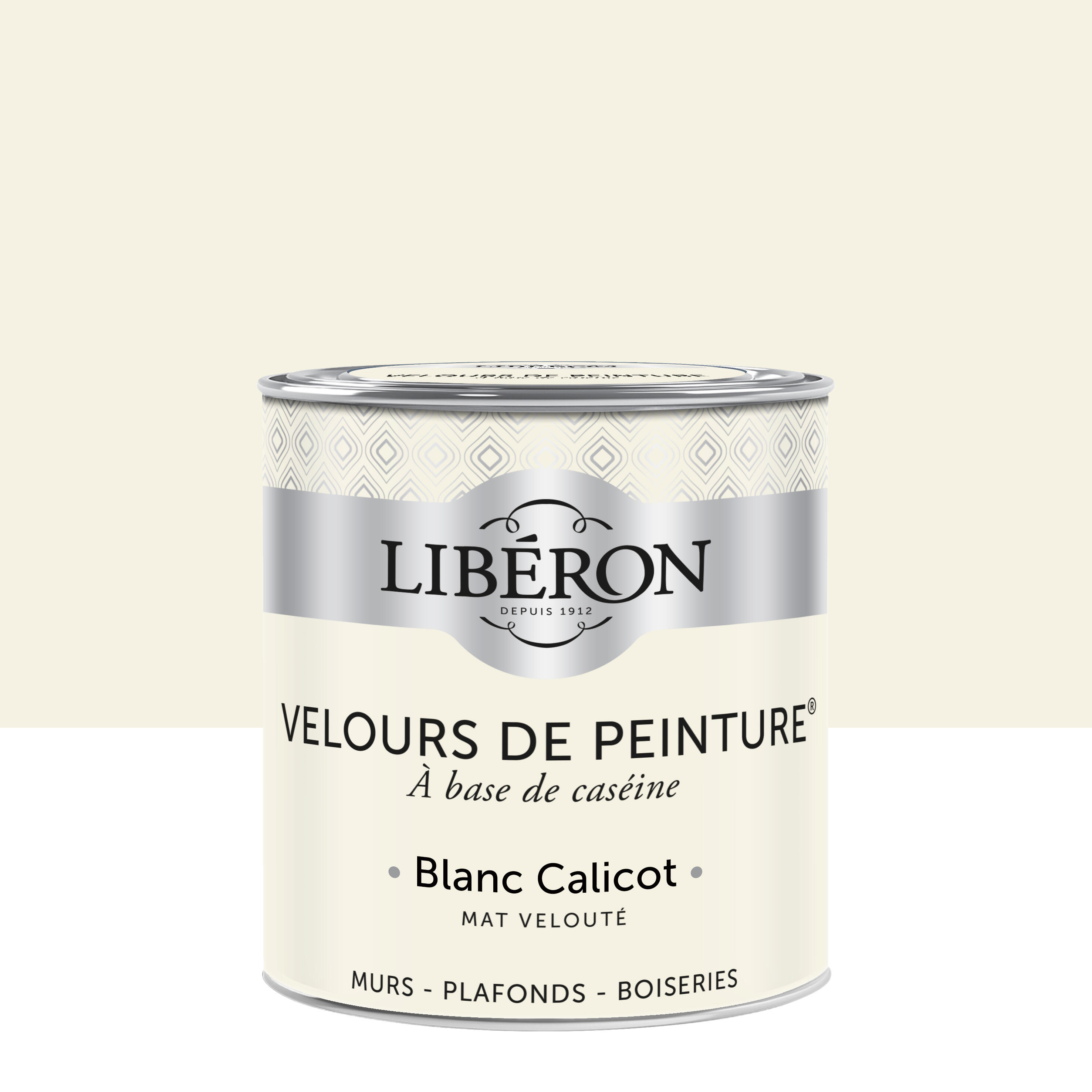 Peinture mur, plafond blanc calicot velours LIBÉRON Velours de peinture ...