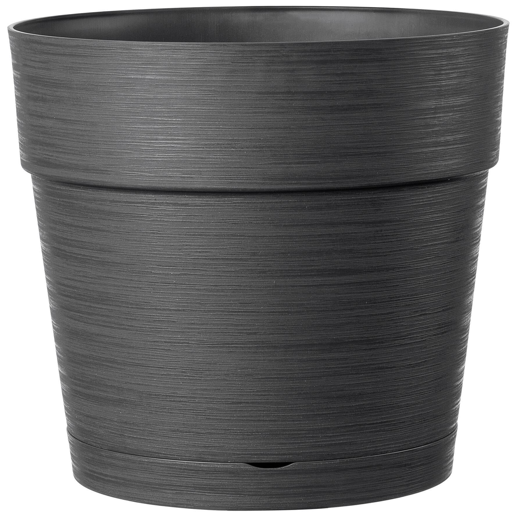 Pot plastique à réserve d'eau DEROMA Diam.38 L.38 x l.38 x H.34.3 cm ...