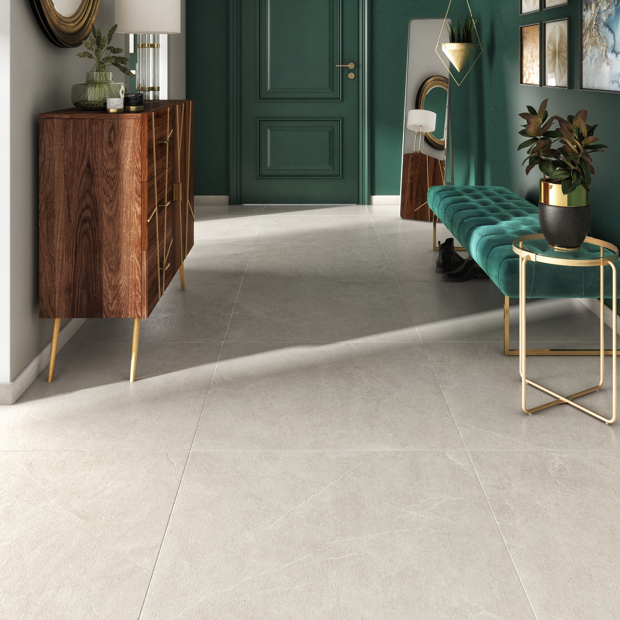 Carrelage sol intérieur / mur intérieur effet pierre light Master l.80 ...