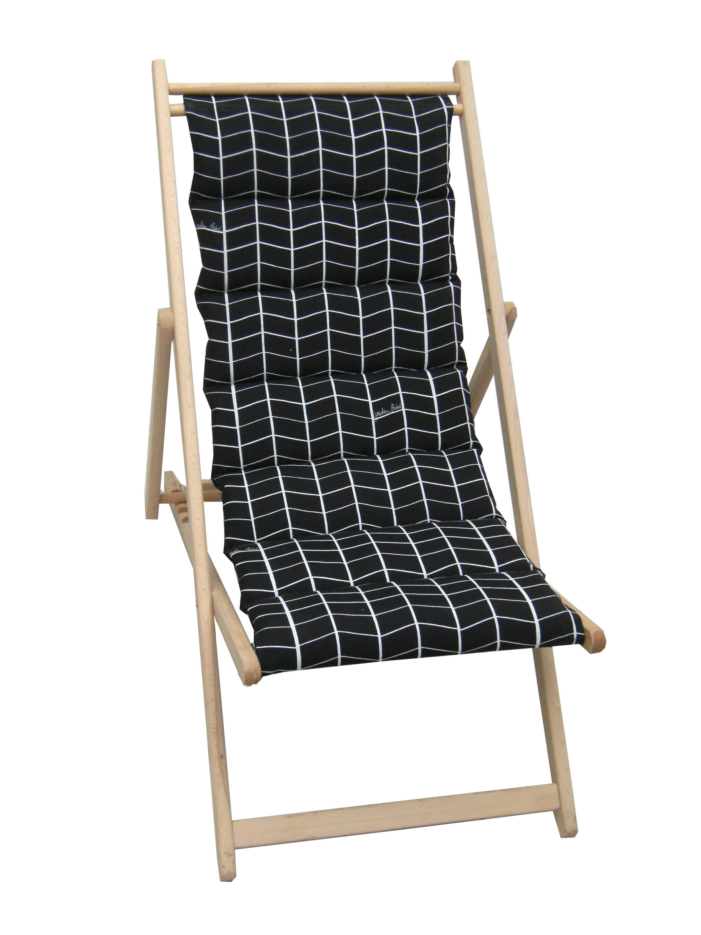 Chilienne amovible en bois Oslo noir | Leroy Merlin