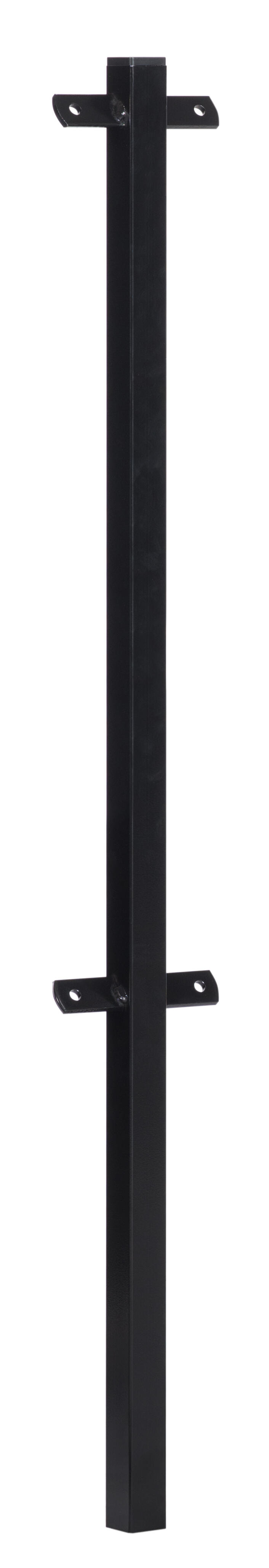 Poteau en acier Inter Mayet, l.3 cm x H.97.2 cm, noir, à peindre ...