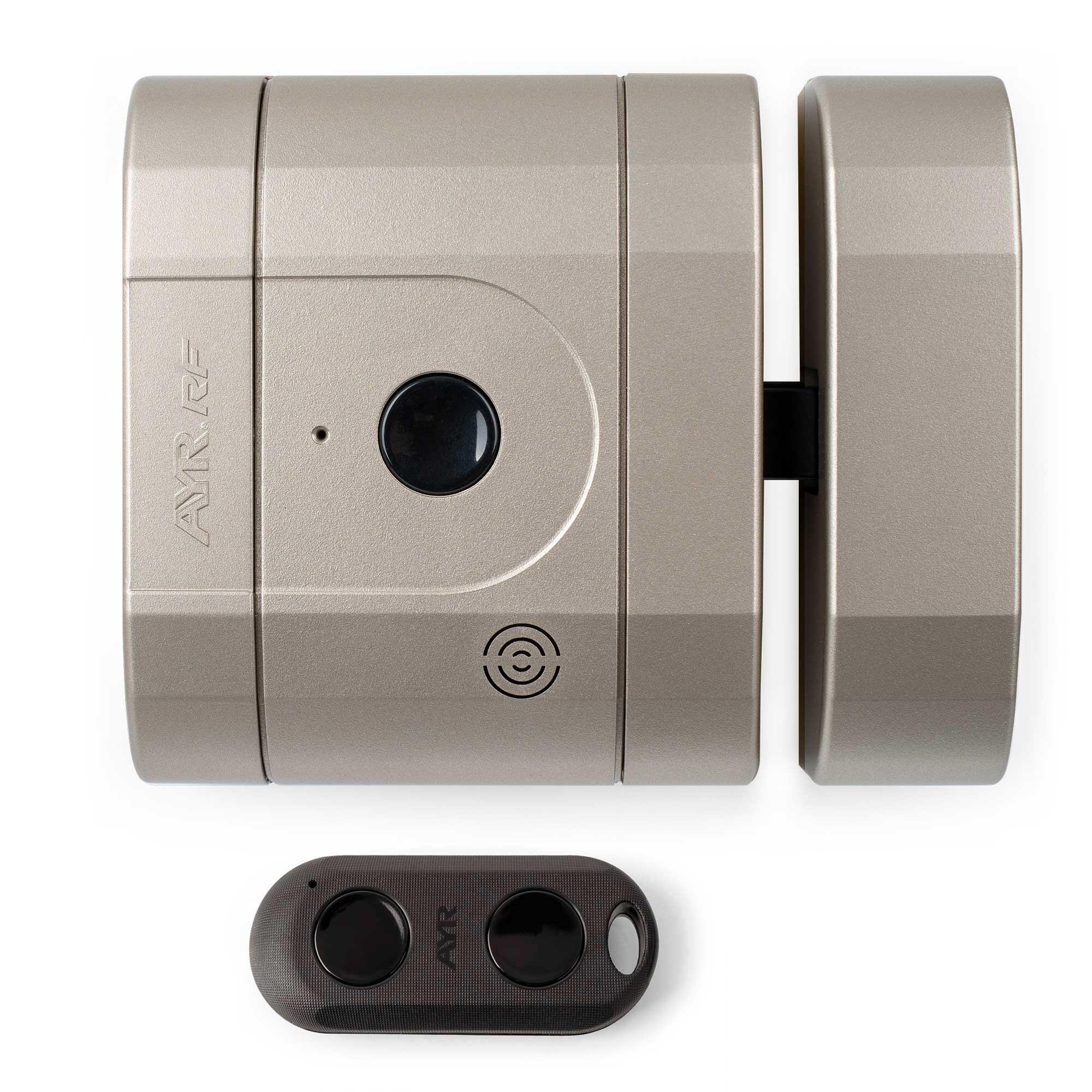 Verrou électronique, AYR Int-LOCK 504 RF, aspect nickel mat | Leroy Merlin