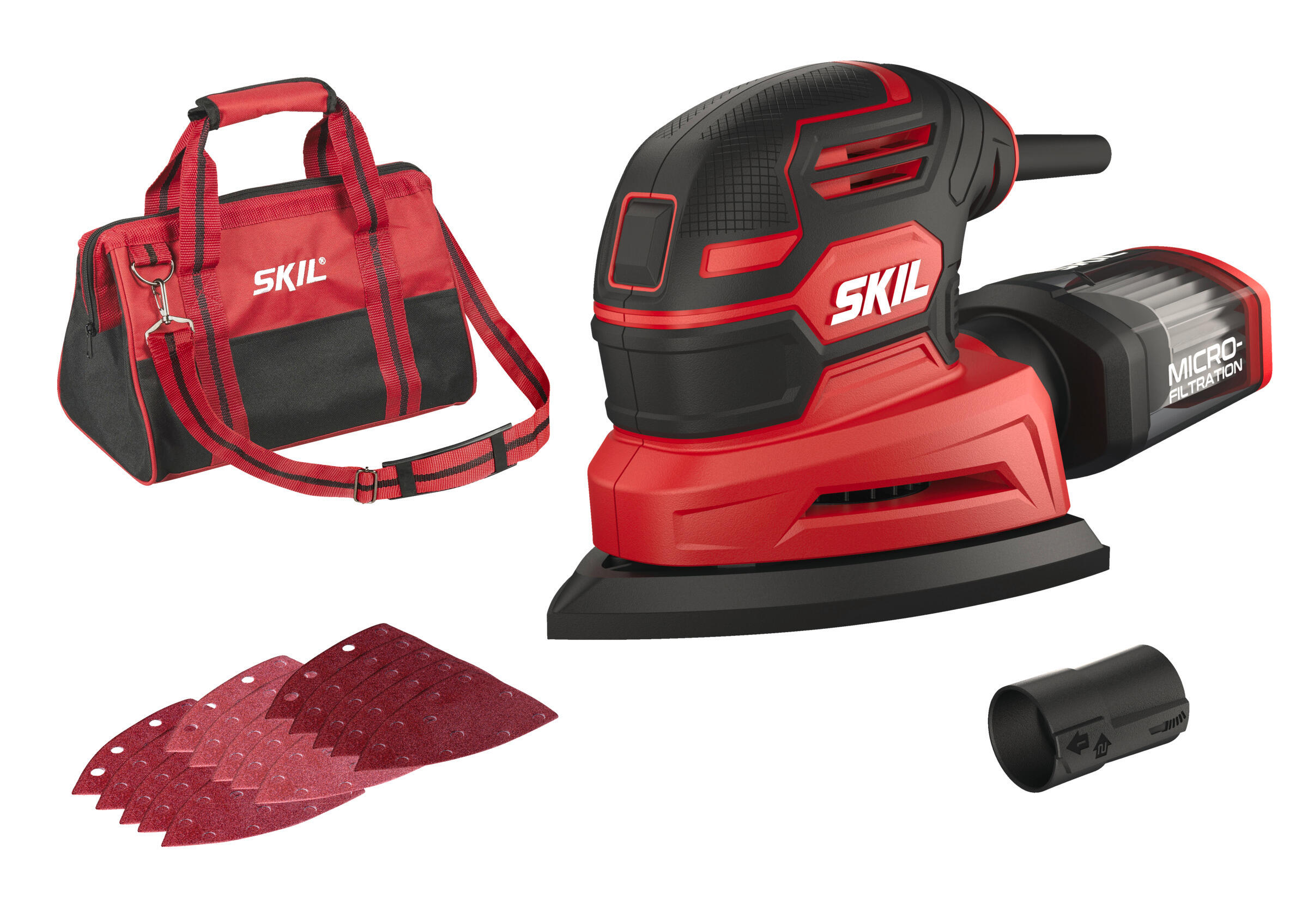 Ponceuse multifonction filaire SKIL SR1E7260DA, 100 W | Leroy Merlin