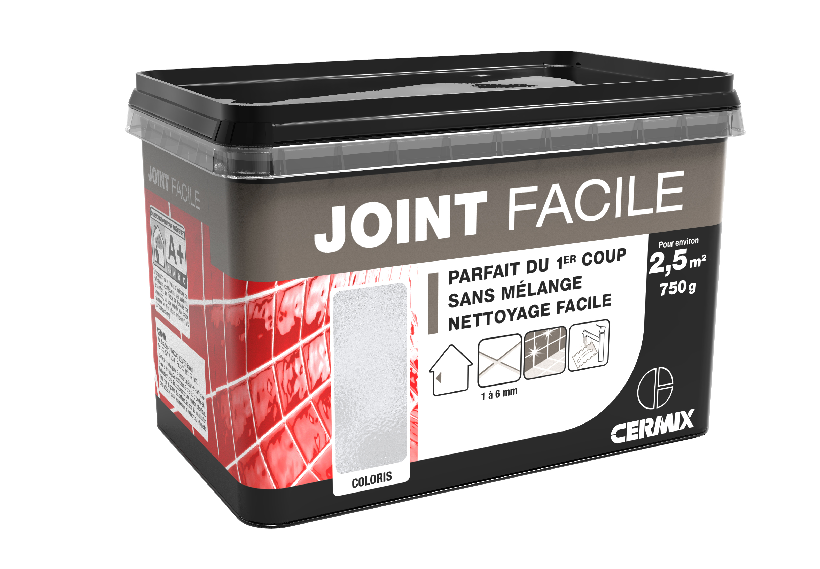 Pâte à joint carrelage CERMIX vert, 2.5 m² | Leroy Merlin