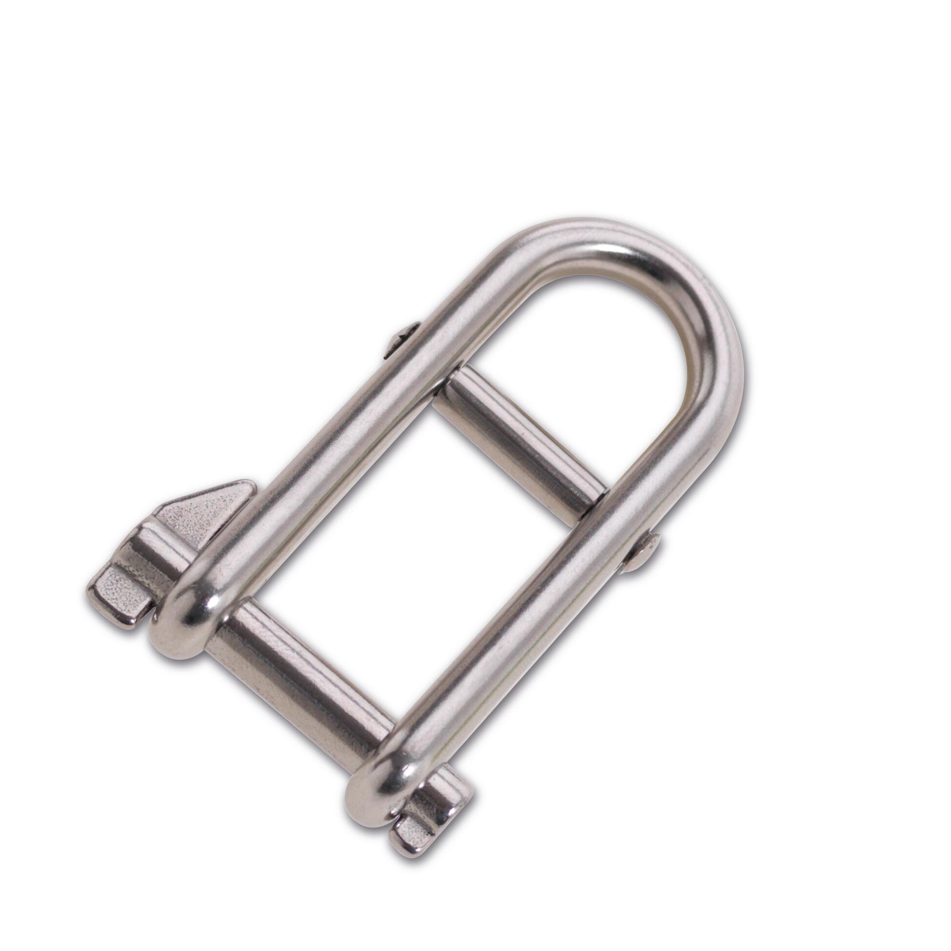 Manille longue à clé en inox MLCI2, diamètre de 6 mm, longueur de 40 mm ...