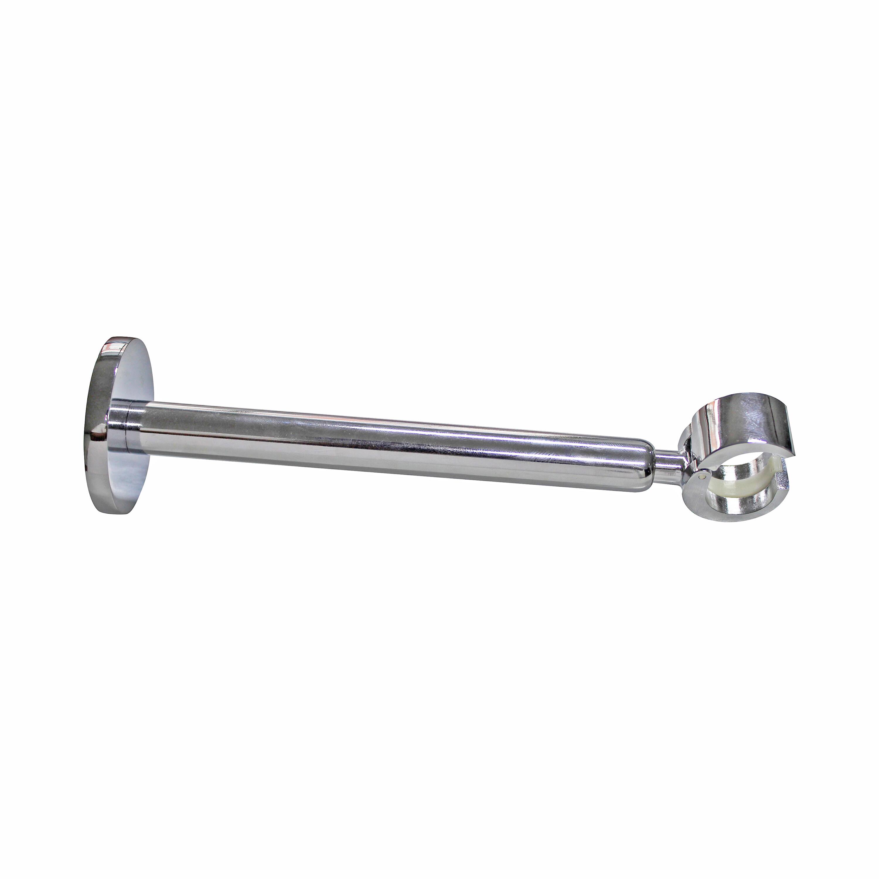 Support extensible tringle à rideau Vic shiny, 20 mm argent brillant INSPIRE | Leroy Merlin