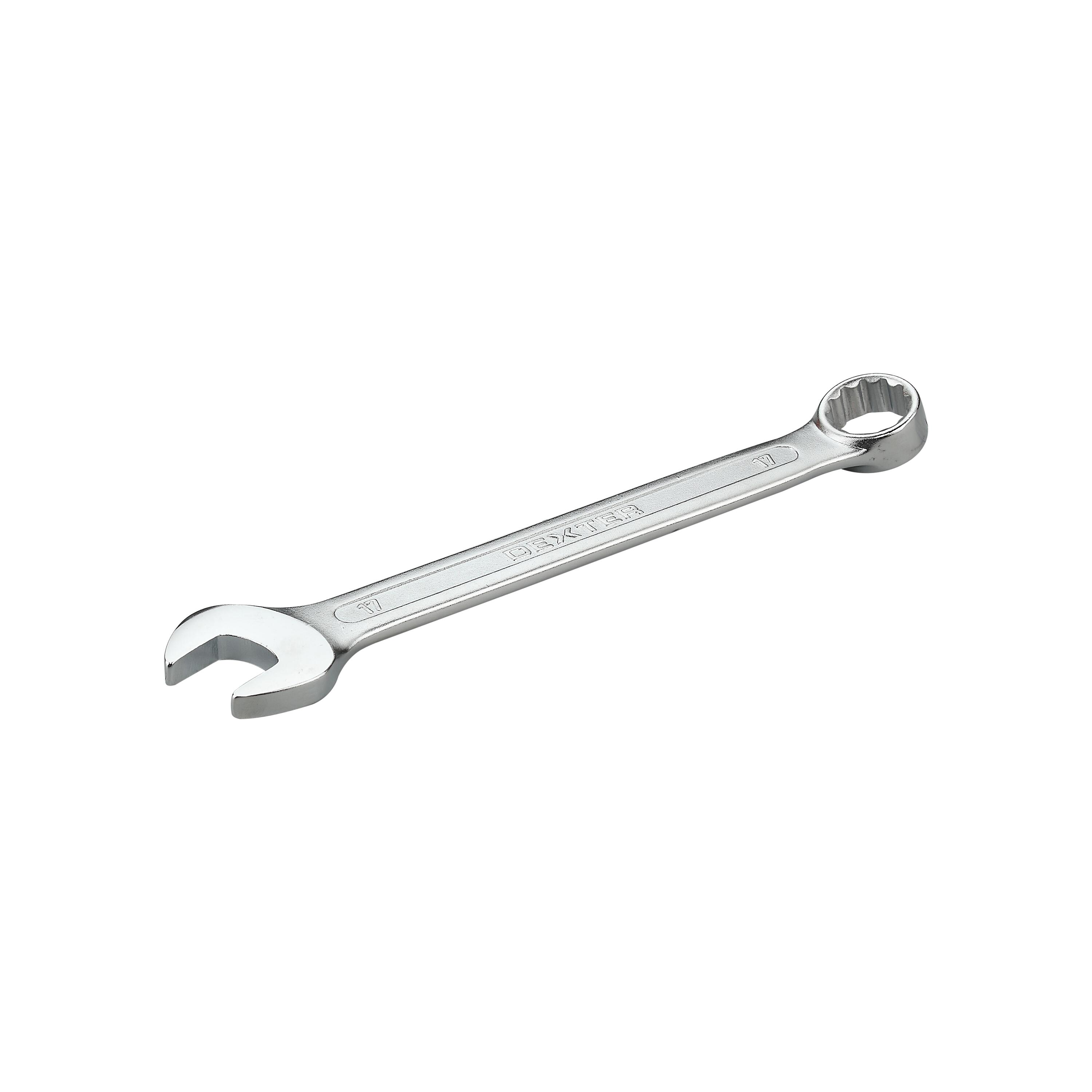 Clé mixte plate en chrome vanadium DEXTER, ouverture 17 mm | Leroy Merlin