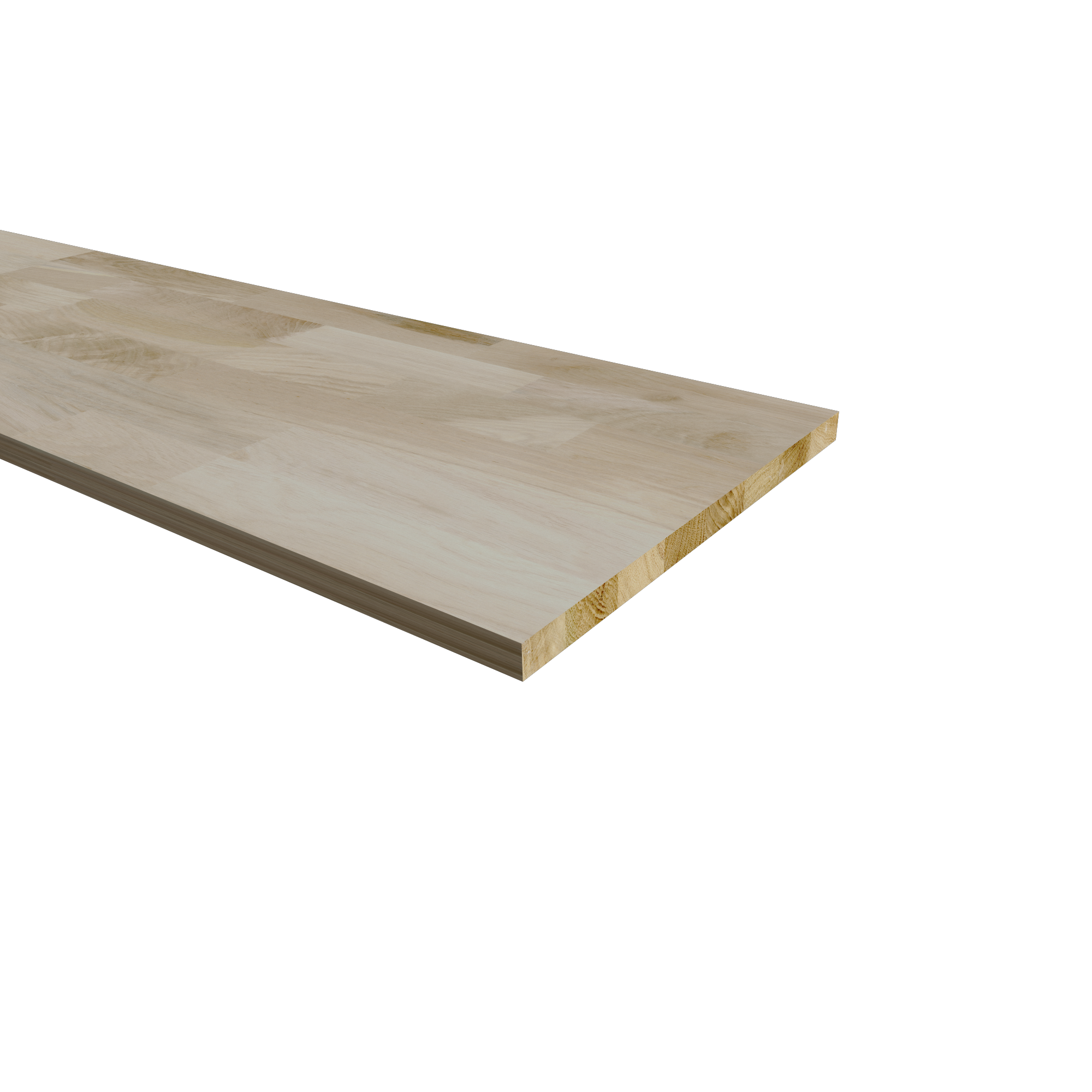 Tablette chêne lamellé SPACEO, L.200 x l.30 cm x Ep.18 mm | Leroy Merlin
