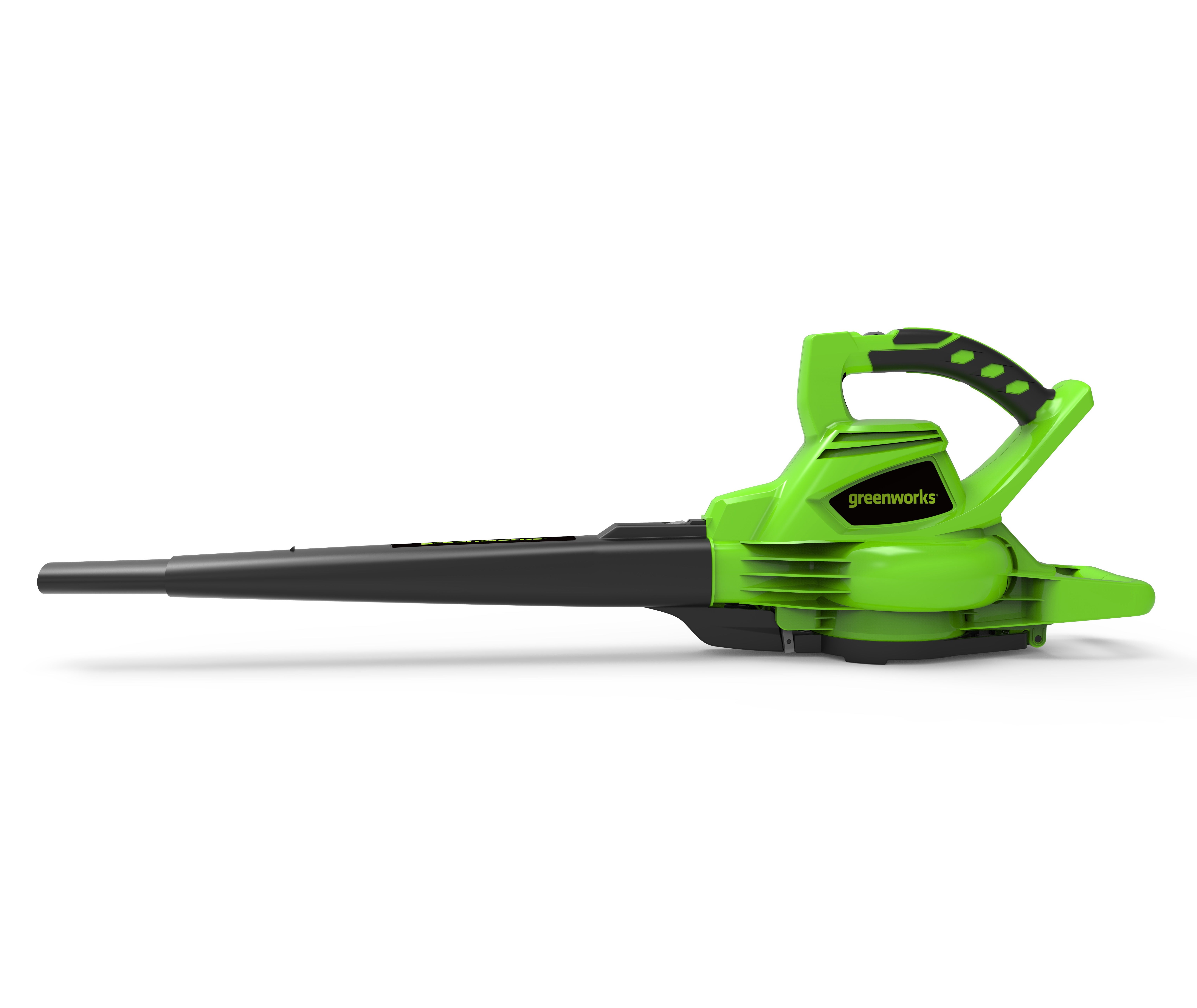 Aspirateur souffleur broyeur sur batterie GREENWORKS Gd48bv 48V | Leroy ...