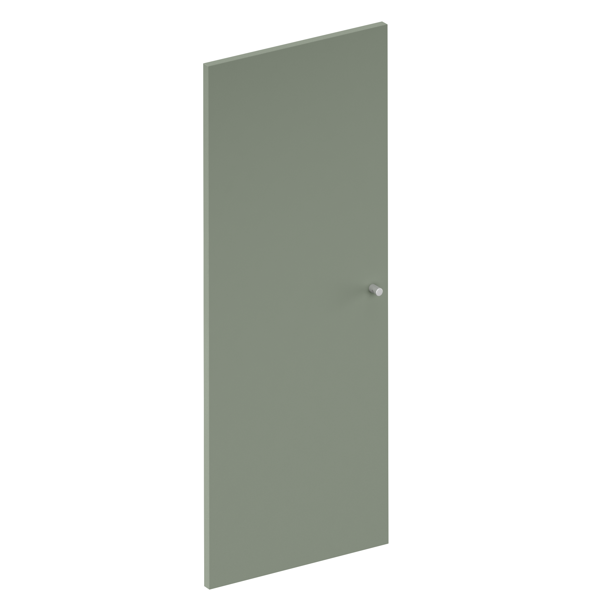 Porte battante Home vert mastic mat H.100 x l.40 cm | Leroy Merlin