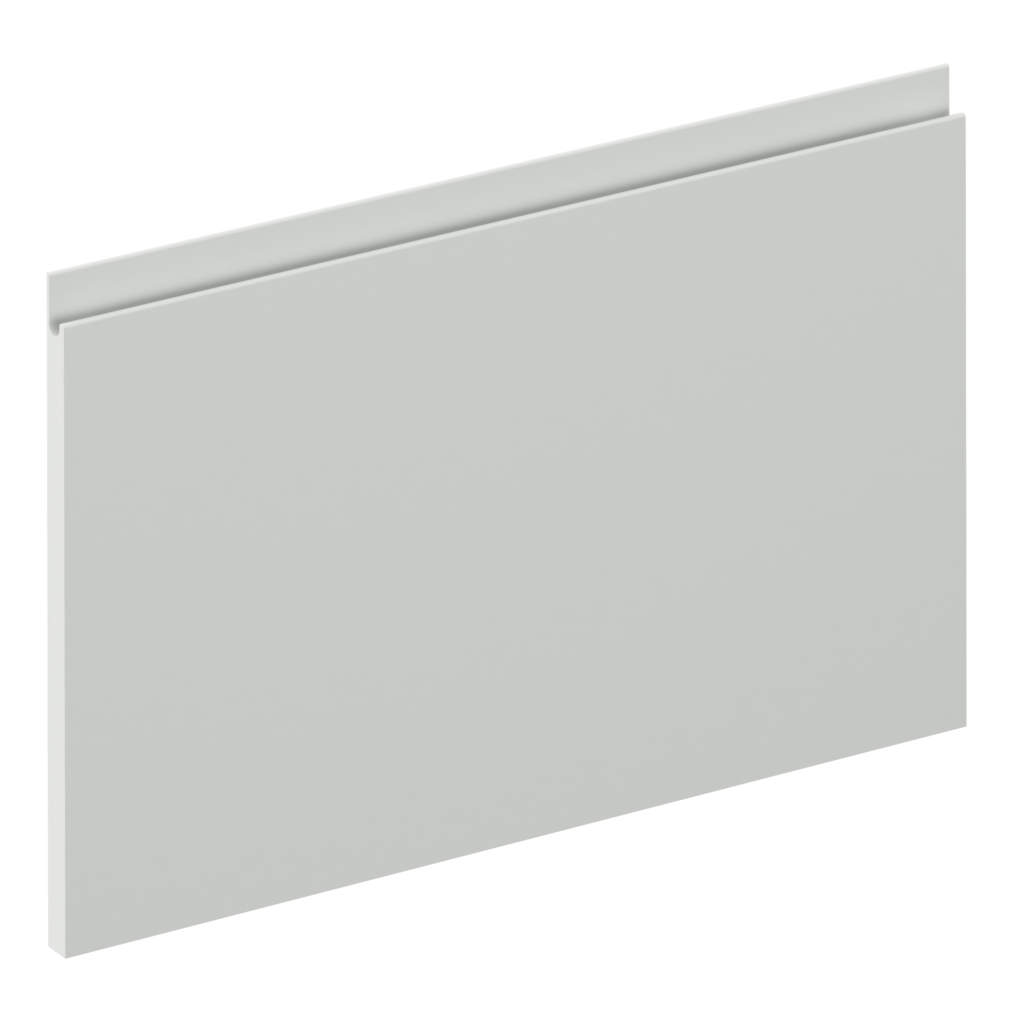 Façade de tiroir de cuisine Osaka gris perle mat H.38.1 x l.59.7 cm ...