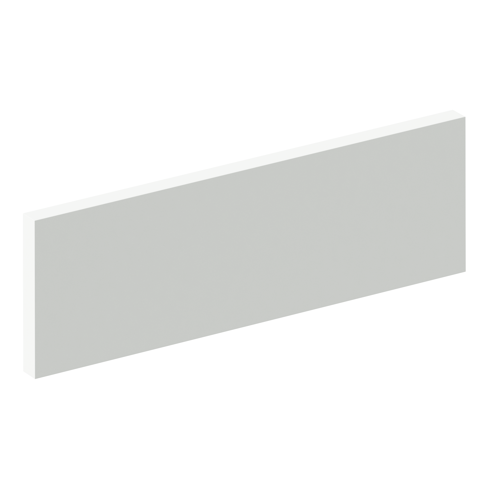 Façade de tiroir de cuisine Sevilla gris perle mat H.12.5 x l.39.7 cm ...