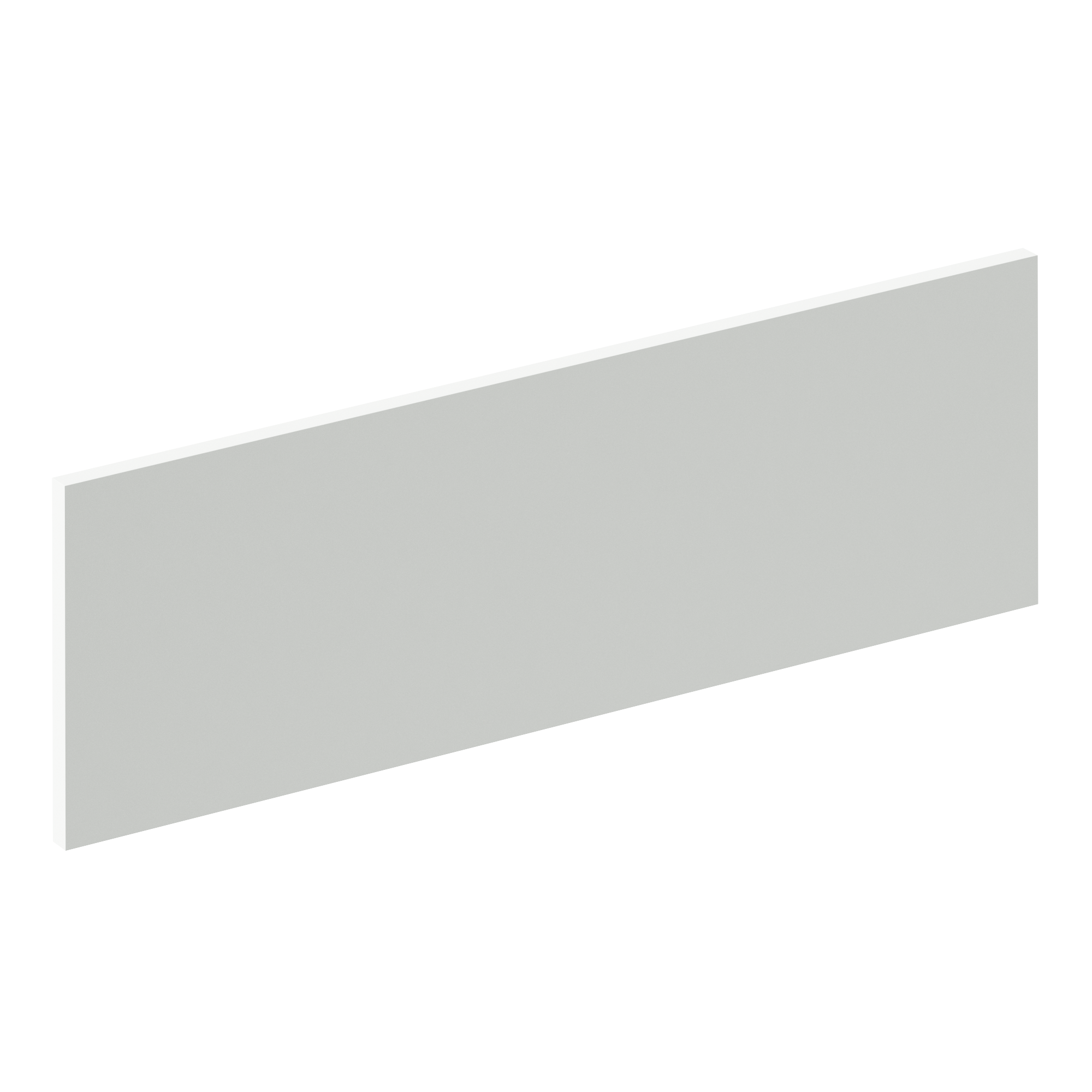 Façade de tiroir de cuisine Sevilla gris perle mat H.25.3 x l.79.7 cm ...