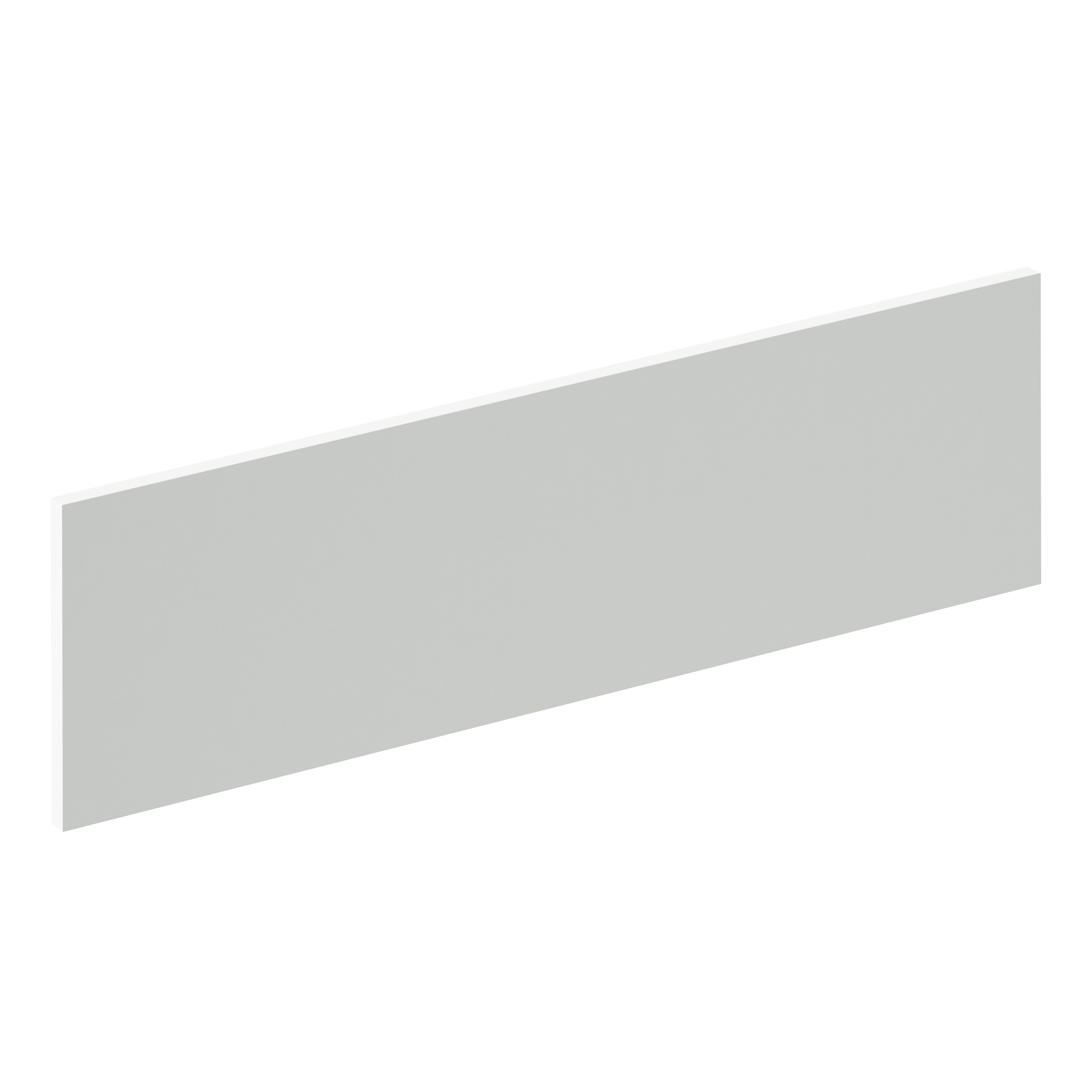 Façade de tiroir de cuisine Sevilla gris perle mat H.25.3 x l.89.7 cm ...