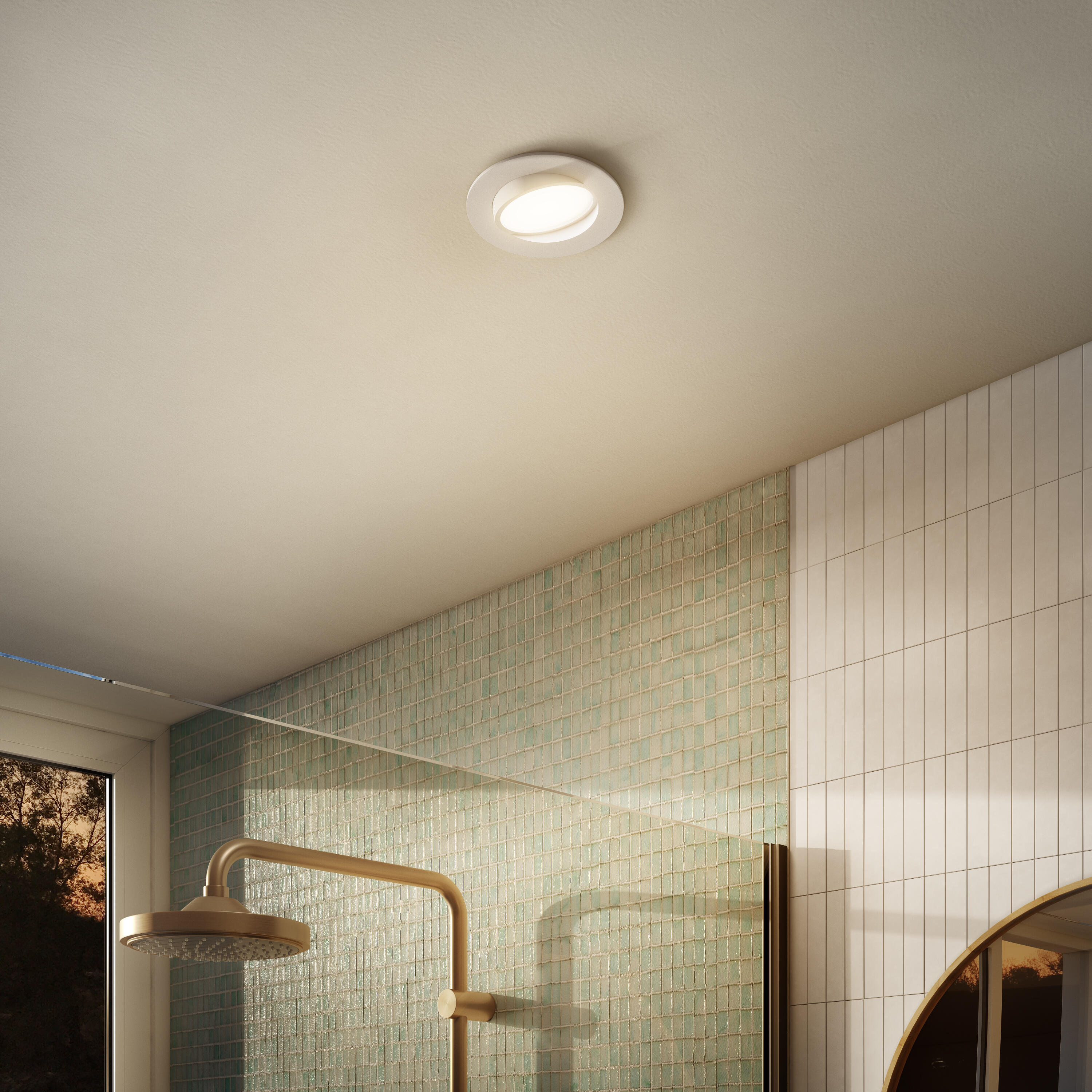 Faretto da incasso con fonte luminosa orientabile Modulo LED INSPIRE ...