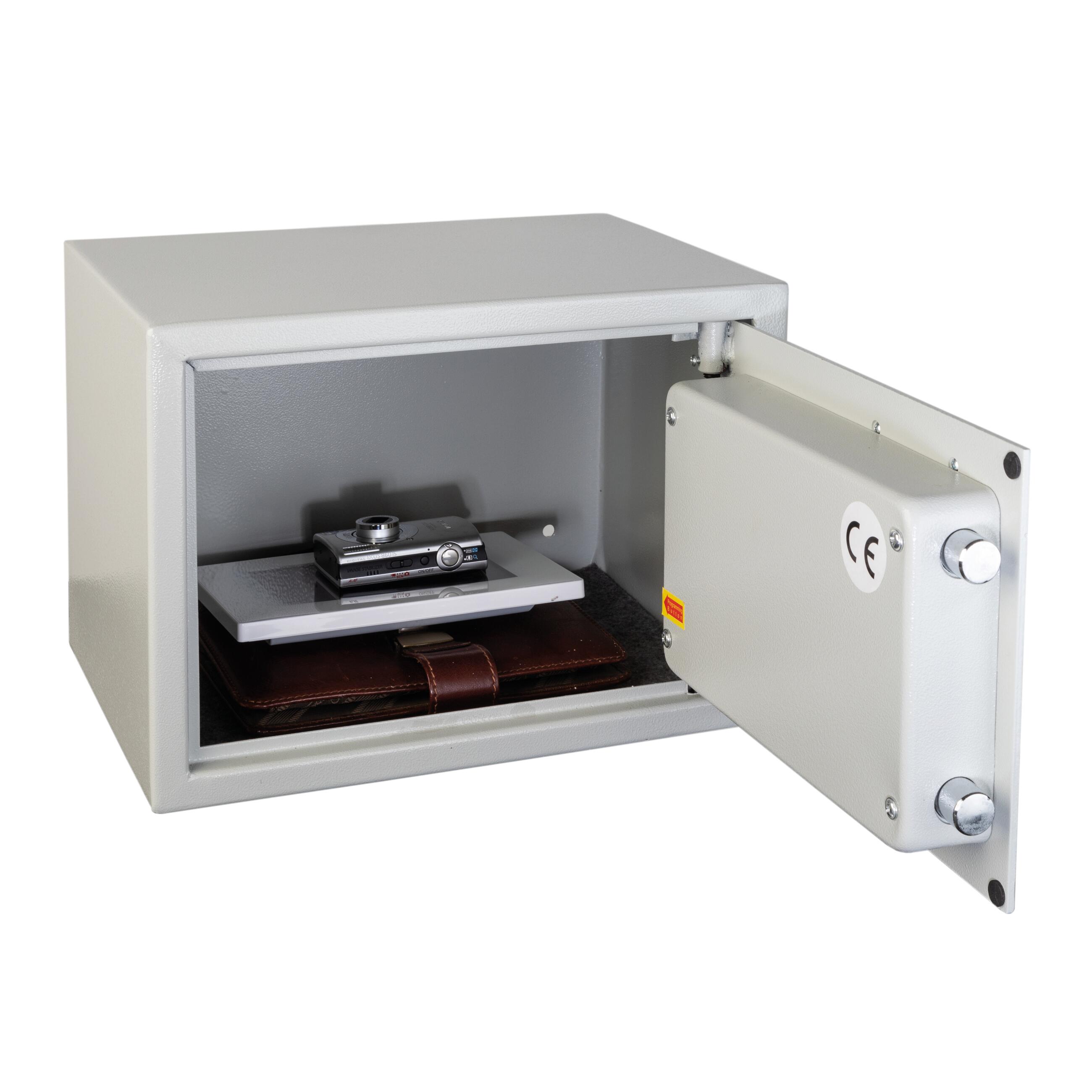 Cassaforte con codice elettronico TECHNOMAX da fissare L 35 x H 25 x P ...
