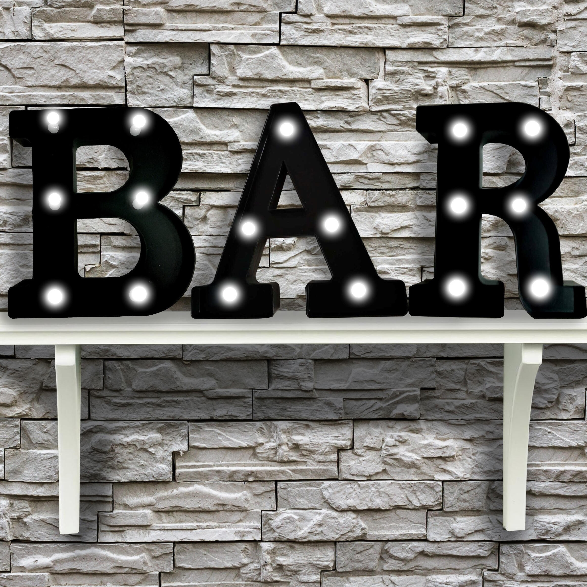 Insegne luminose e scritte in legno | Leroy Merlin