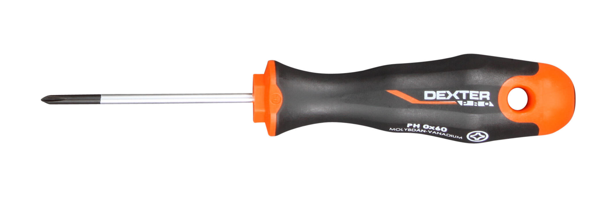 Tournevis cruciforme phillips PH0, L.60 mm DEXTER PRO | Leroy Merlin