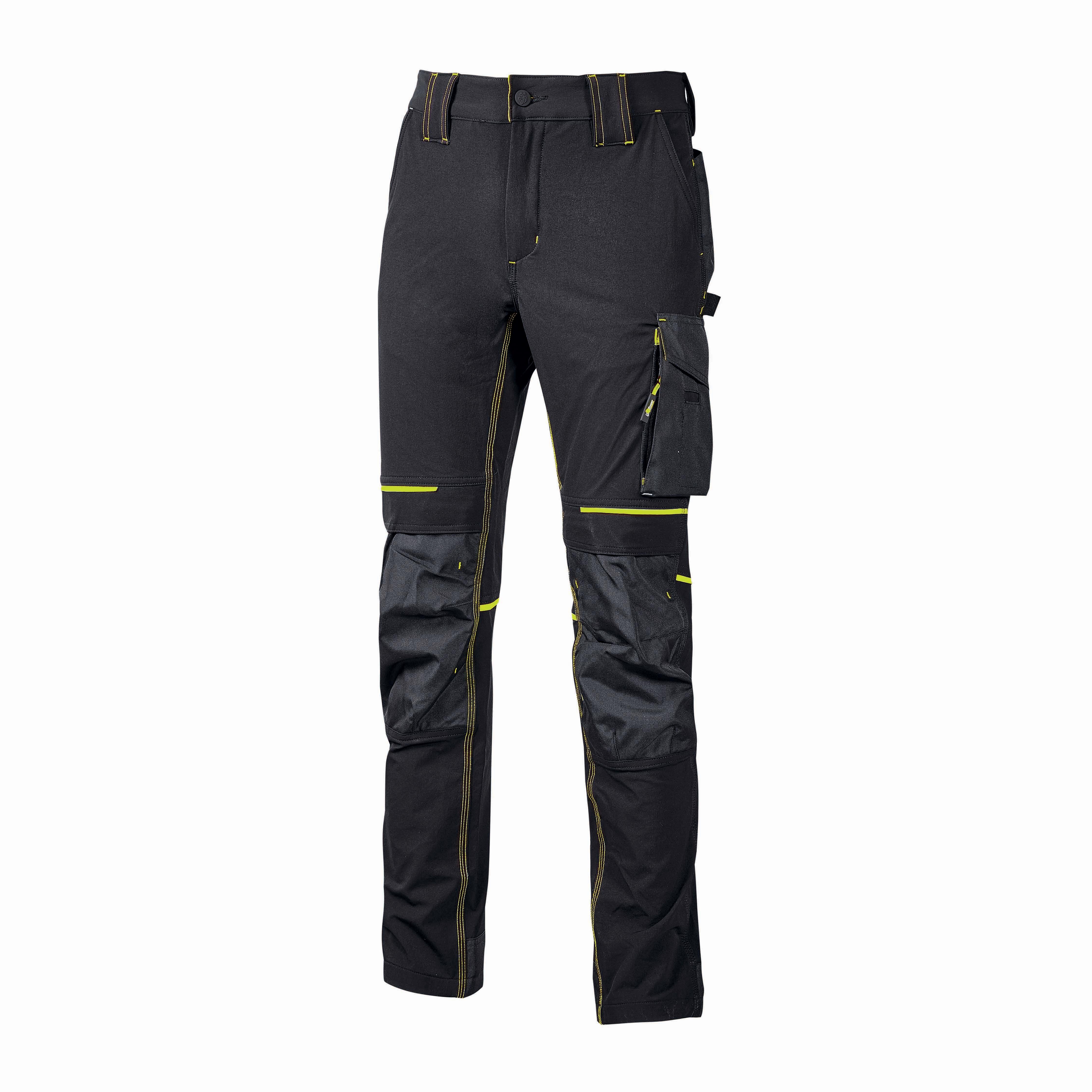 Pantalone da lavoro U-POWER Atom nero tg. S | Leroy Merlin