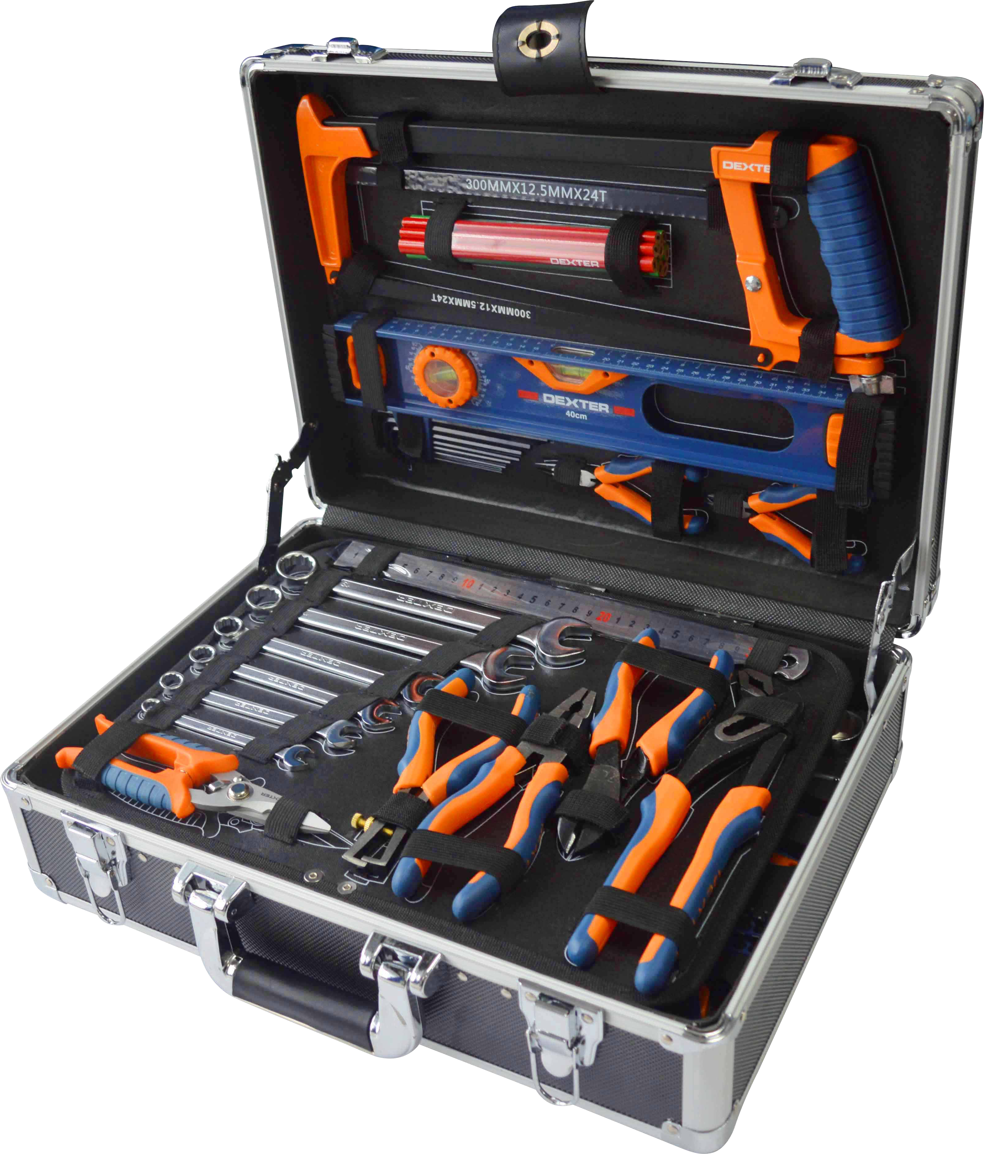 Maletín Herramientas DEXTER - 130 Piezas | Leroy Merlin