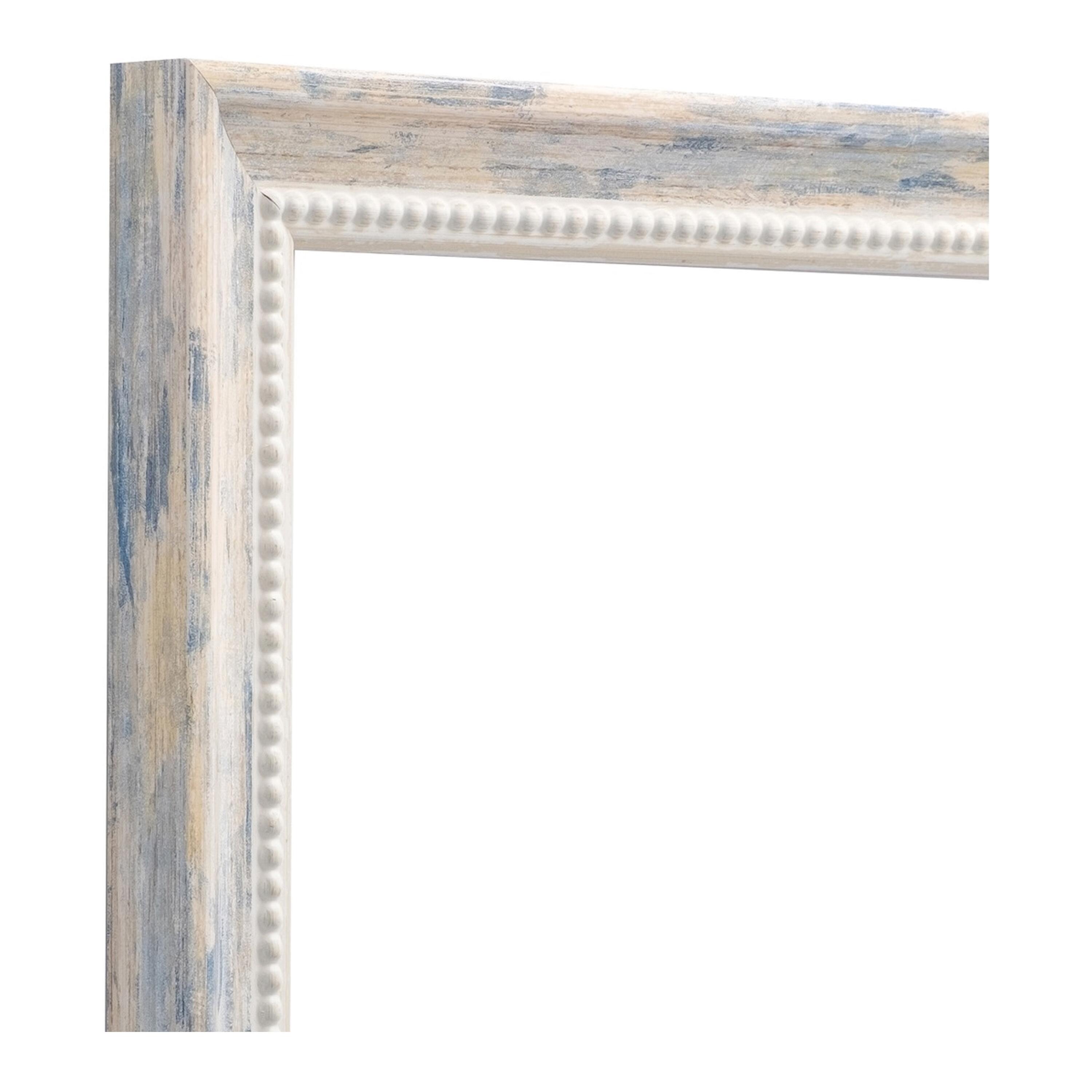 Asta per cornice Soledad in legno rilievo blu 100 cm | Leroy Merlin
