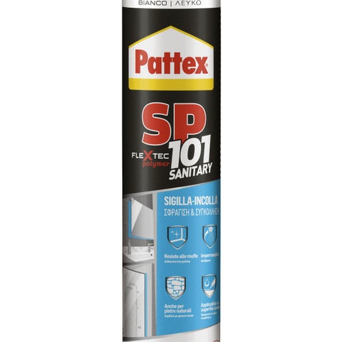 Σιλικόνη Pattex SP101 Sanitary 280ml