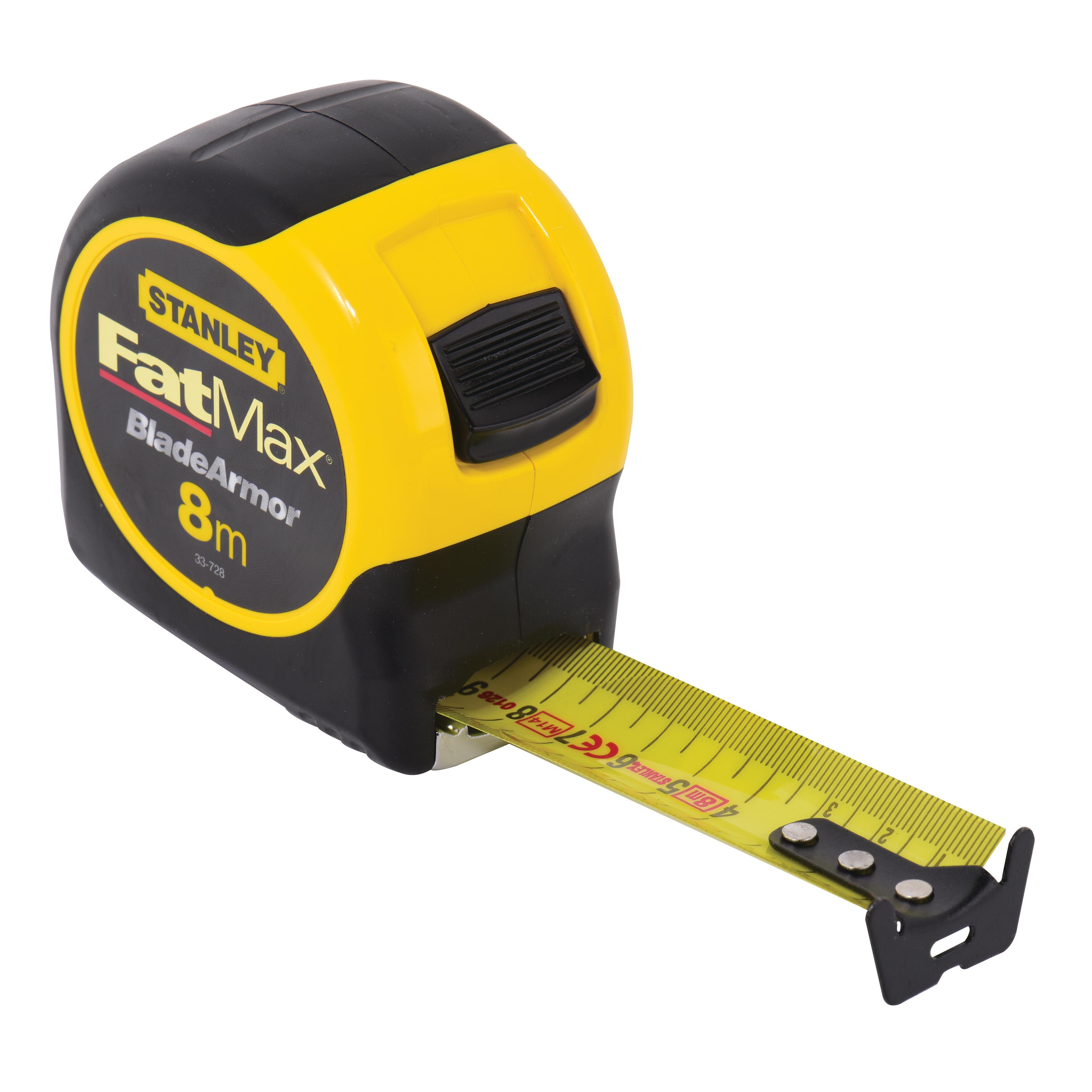 Metro STANLEY plastica 8 m x 32 mm | Leroy Merlin