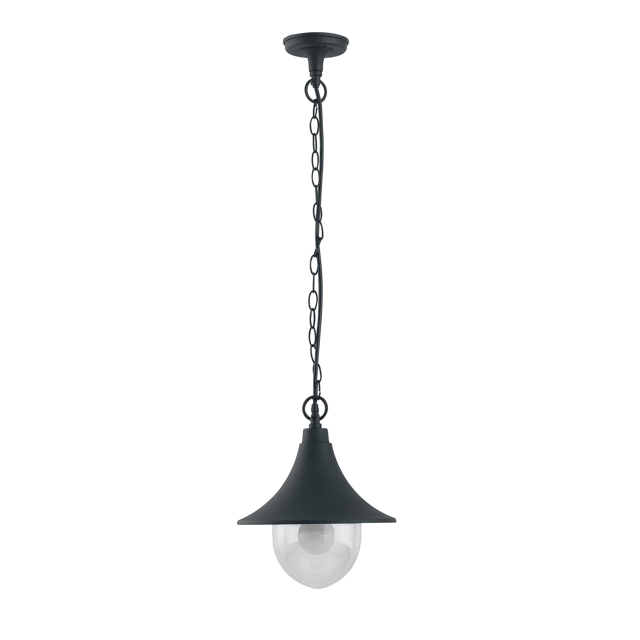 Lampadario Moderno Pavia nero E27 INTEC | Leroy Merlin