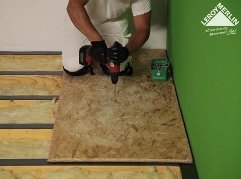 Comment poser un plancher OSB sur lambourdes ? | Leroy Merlin