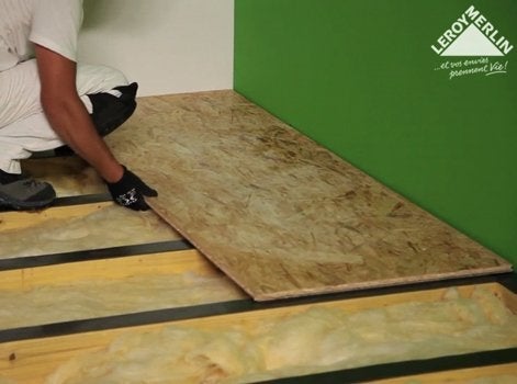 Comment poser un plancher OSB sur lambourdes ? | Leroy Merlin