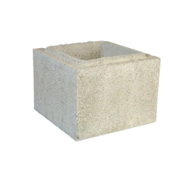 Boisseau Cheminee 40x40 Beton