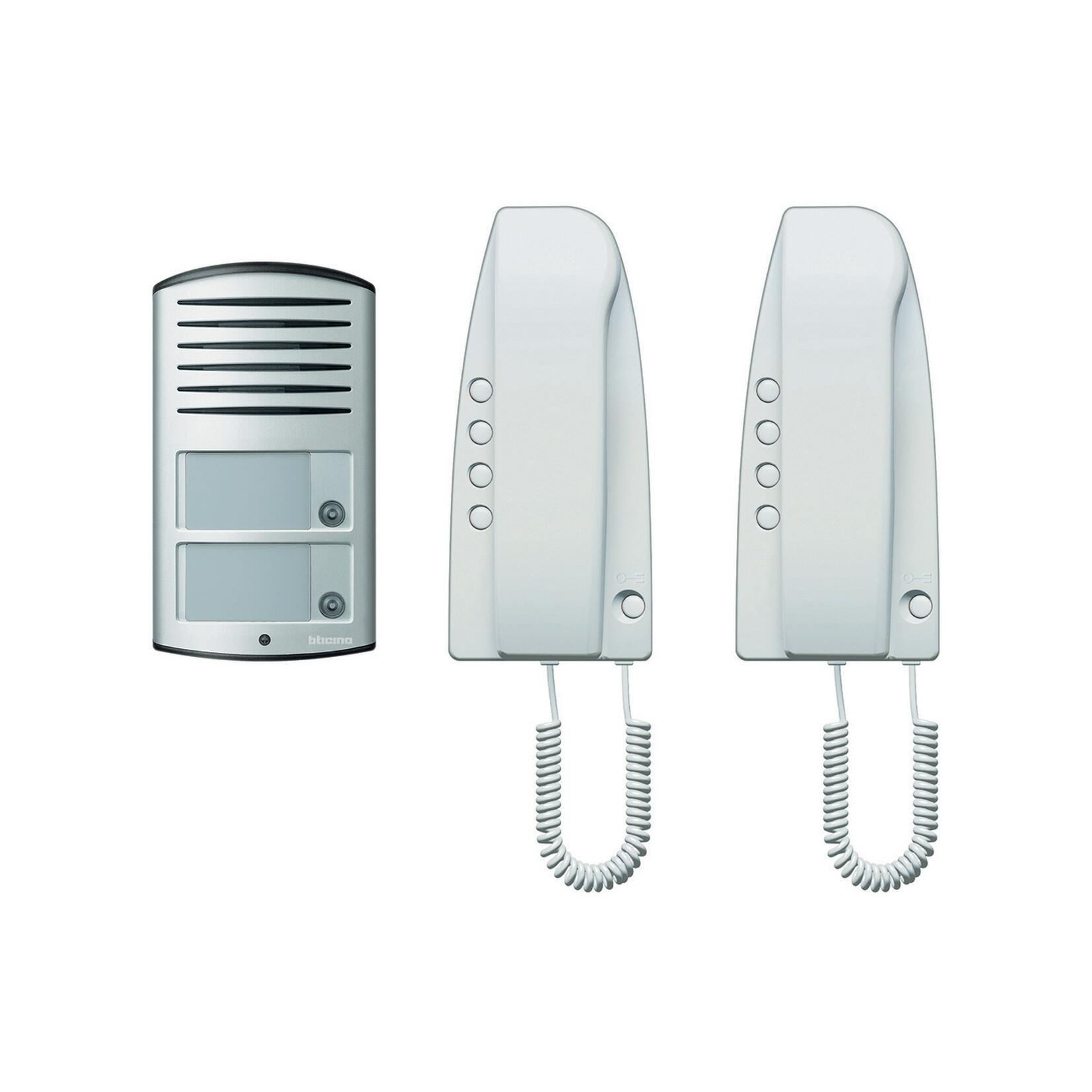 Citofono con filo BTICINO 363221 4 fili 2 pulsanti bianco | Leroy Merlin