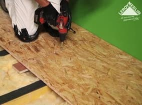 Comment poser un plancher OSB sur lambourdes ? | Leroy Merlin