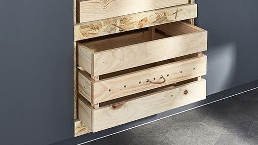 DIY : créer un meuble garde-manger en OSB | Leroy Merlin
